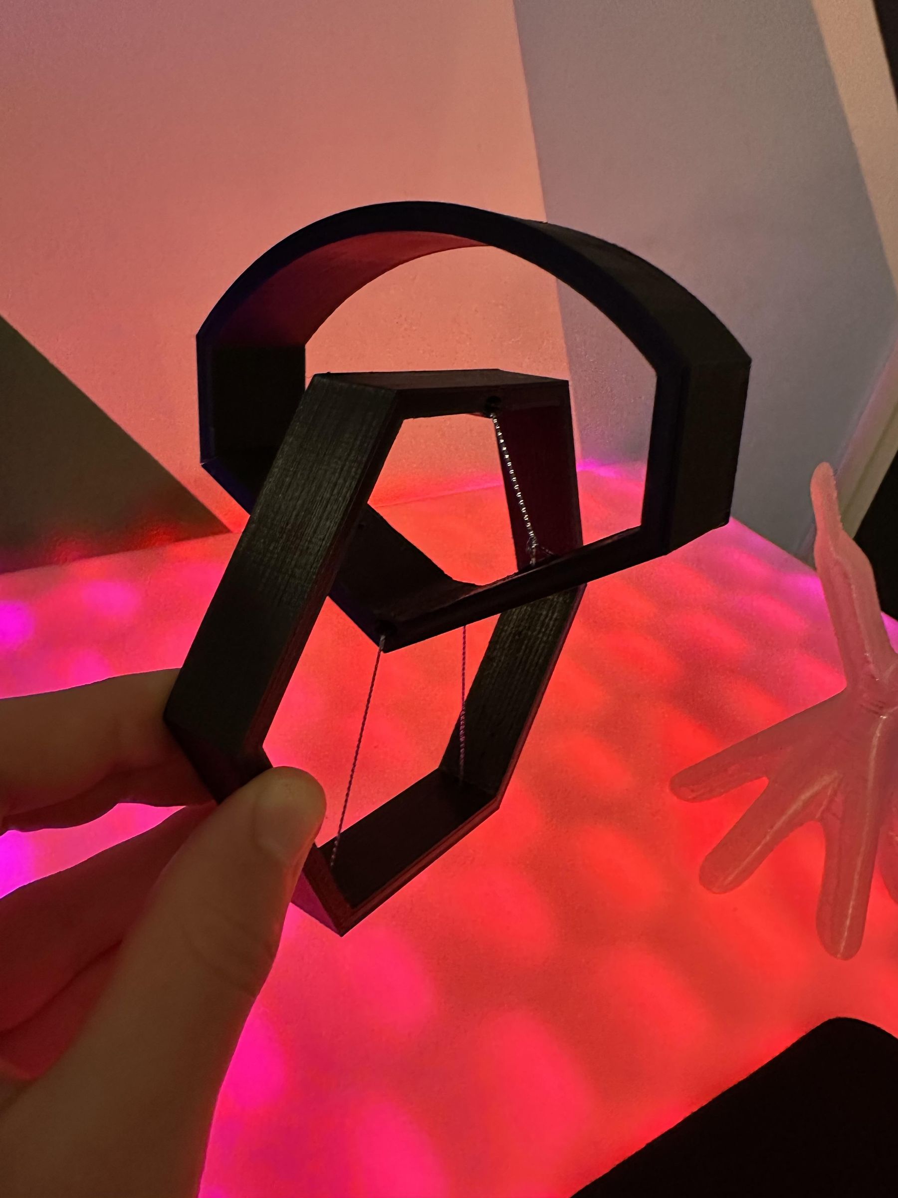 Floating Futuristic Headphone Stand Made With AI : 3 Steps - Instructables