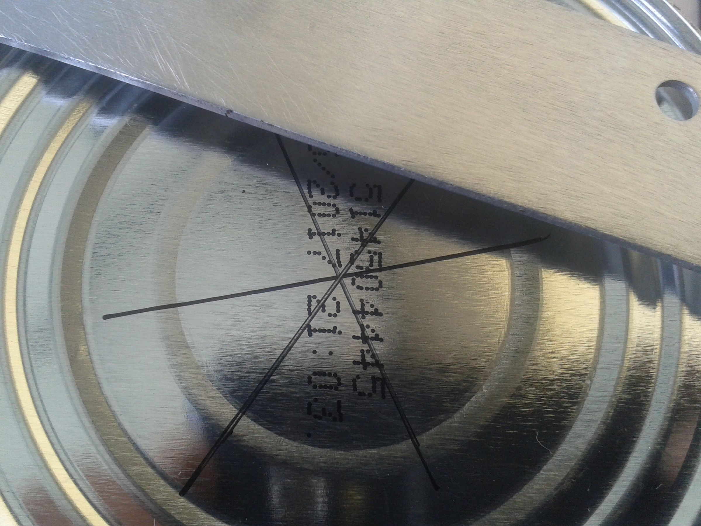 DIY Circle Center Finder Tool, Stainless Steel Made : 4 Steps (with ...