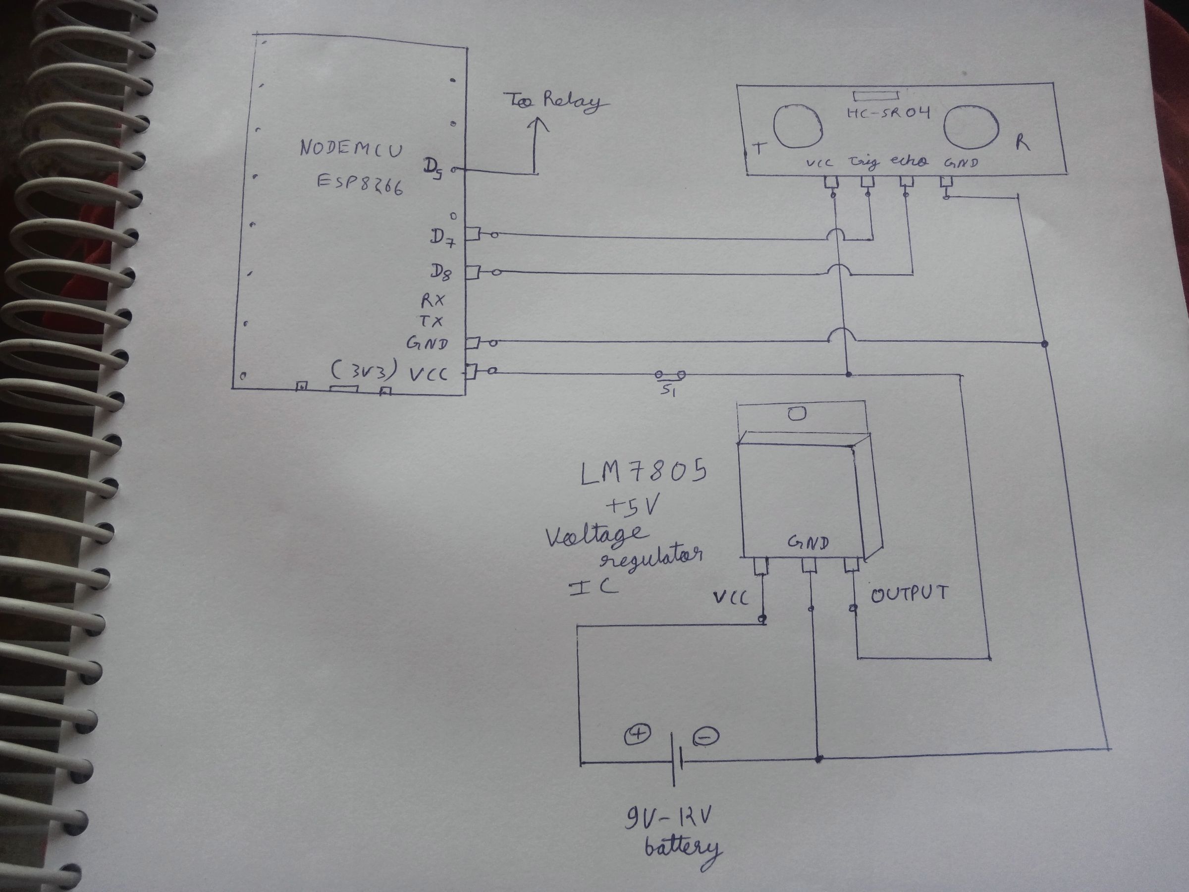 IOT Based Water Level Controller Using NodeMCU ESP8266 : 6 Steps ...