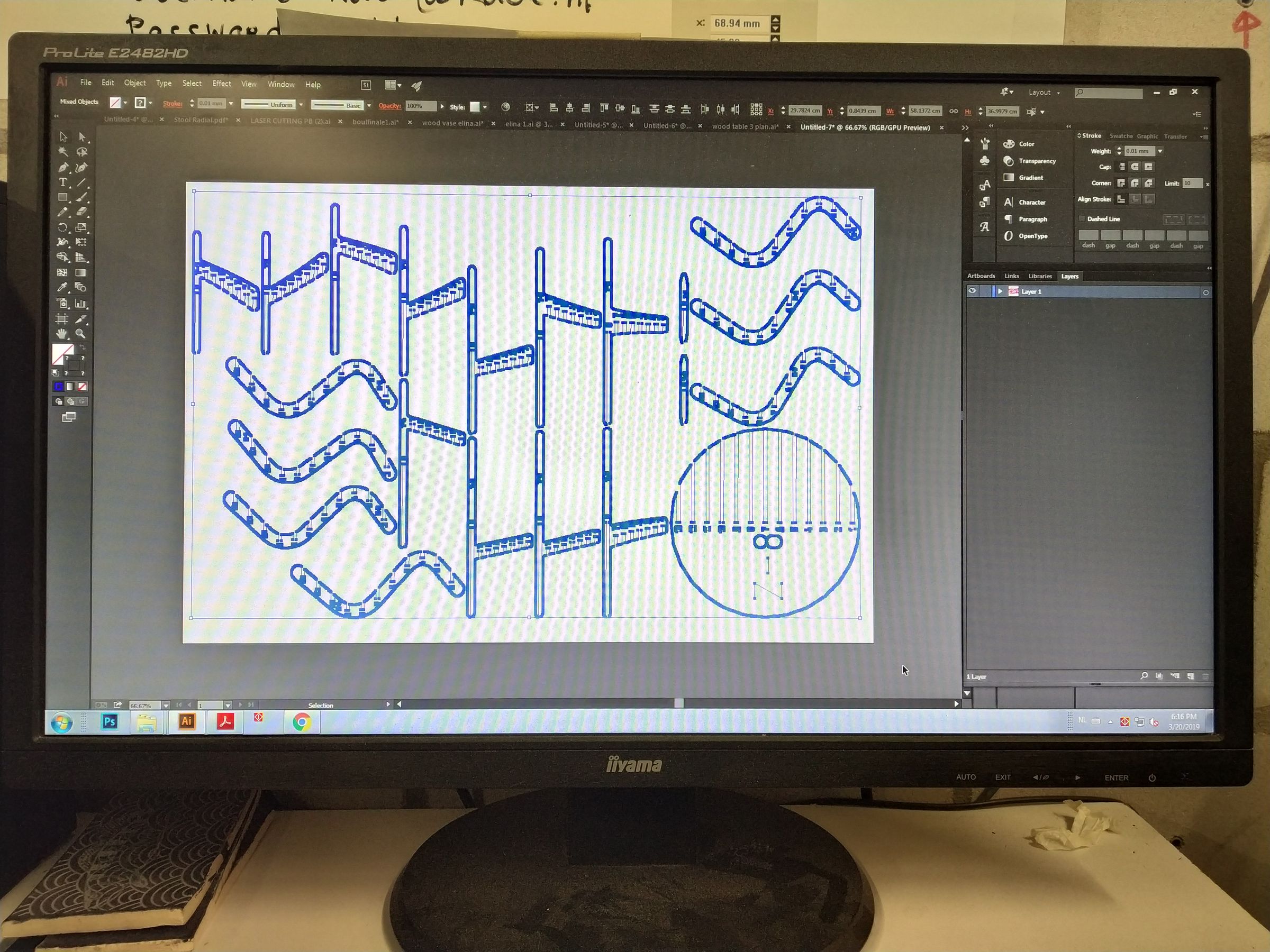Wavy Table With Slicer for Fusion 360 : 11 Steps - Instructables