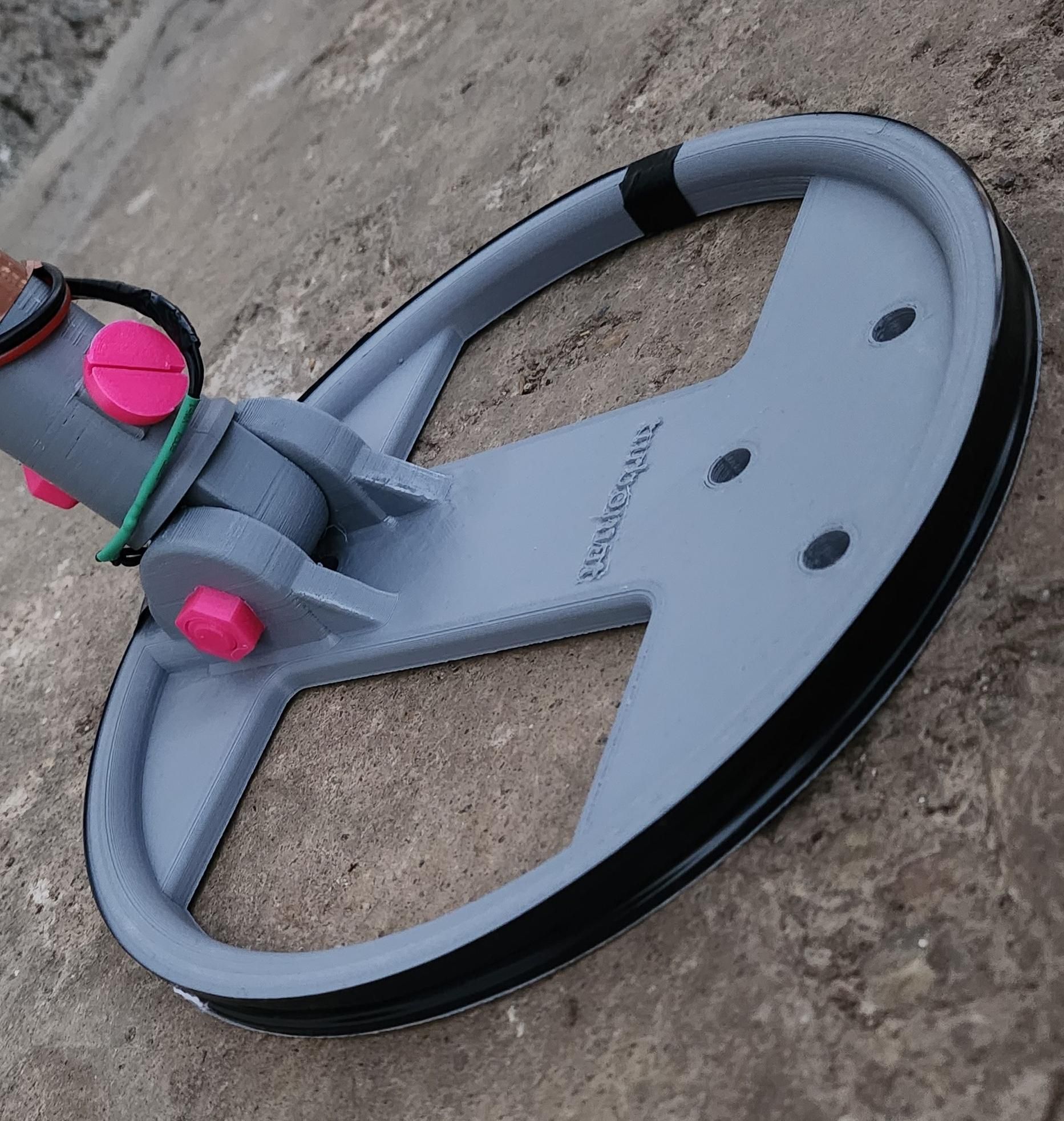 DIY Pirate Metal Detector | Almost Fully 3d Printable : 13 Steps (with ...