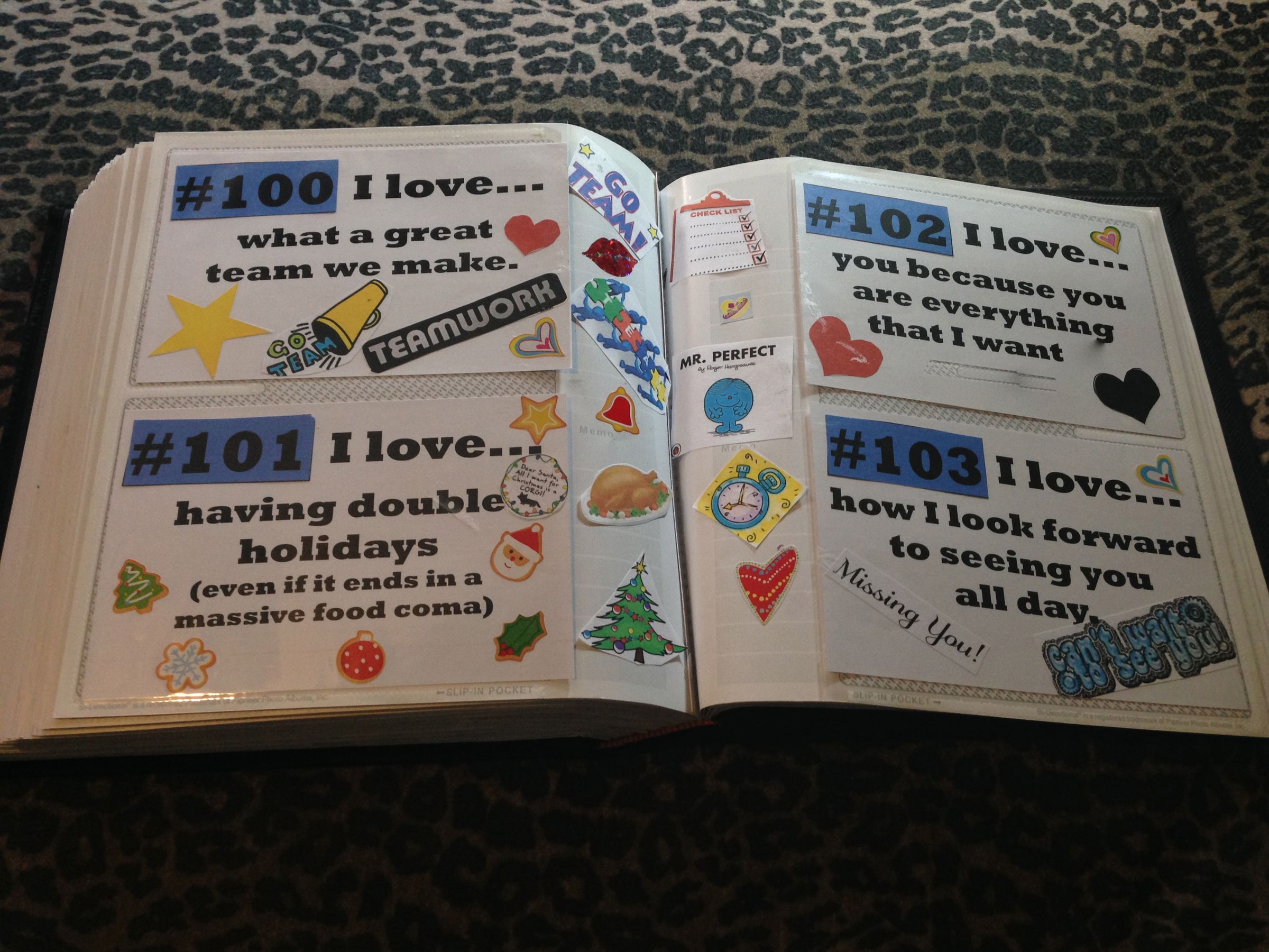 Romantic Scrapbook Idea (100 Reasons Why I Love You) : 3 Steps ...