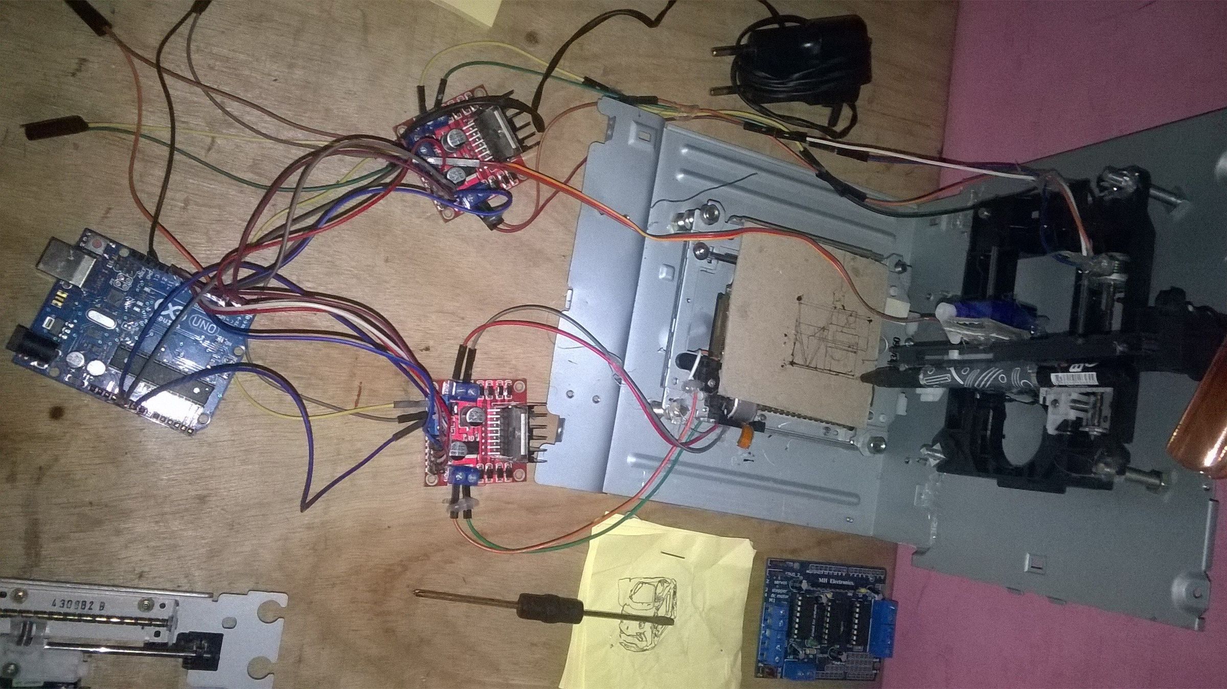 Mini CNC Plotter - Arduino Based : 11 Steps (with Pictures) - Instructables