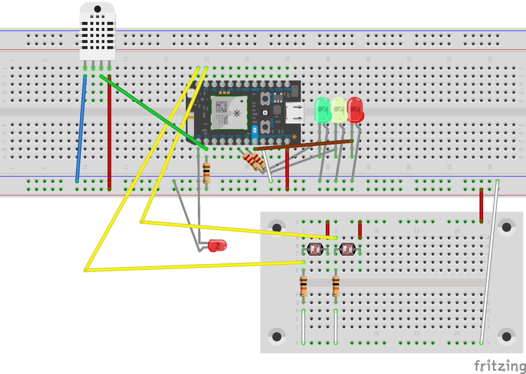 Fog Sensor - Particle Photon - Save Data Online : 5 Steps (with ...