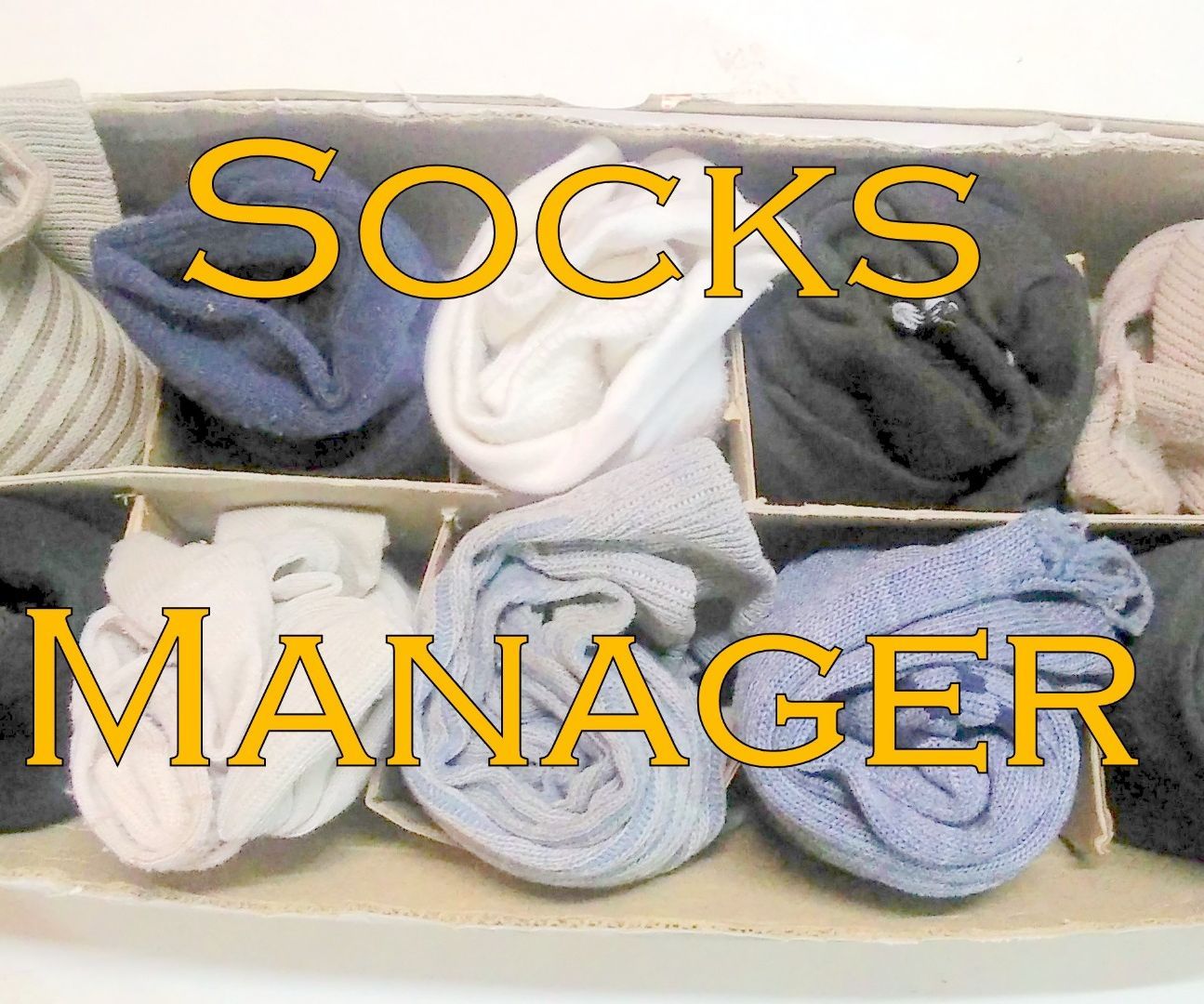 How to Manage Your Socks (Socks Manager) : 4 Steps - Instructables