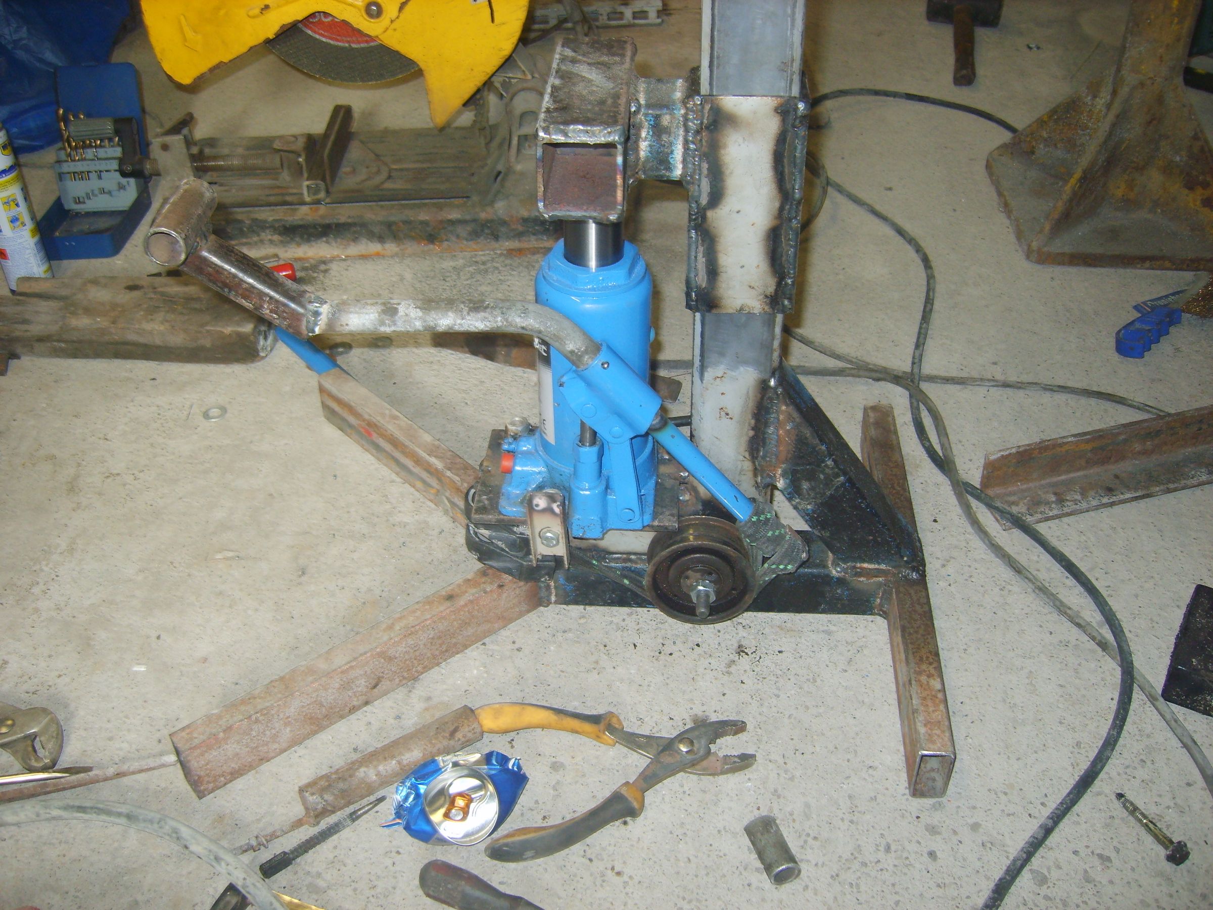 Foot Operated Log Splitter : 8 Steps (with Pictures) - Instructables