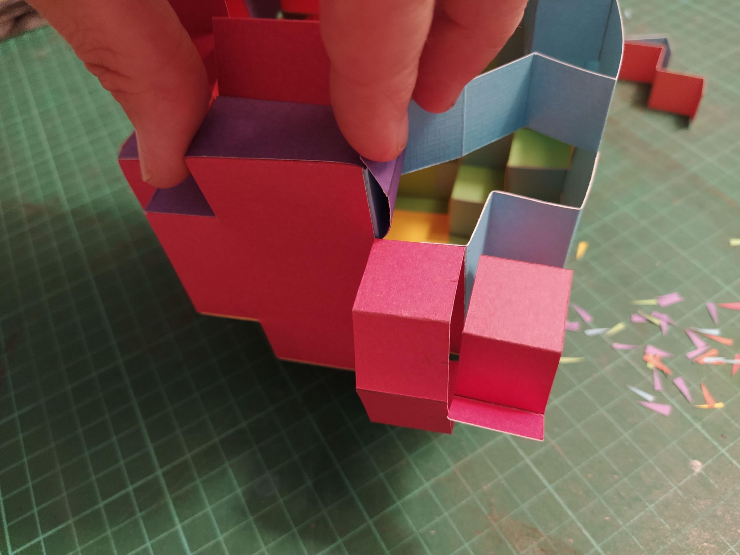 Paper Voxel Sphere : 8 Steps (with Pictures) - Instructables
