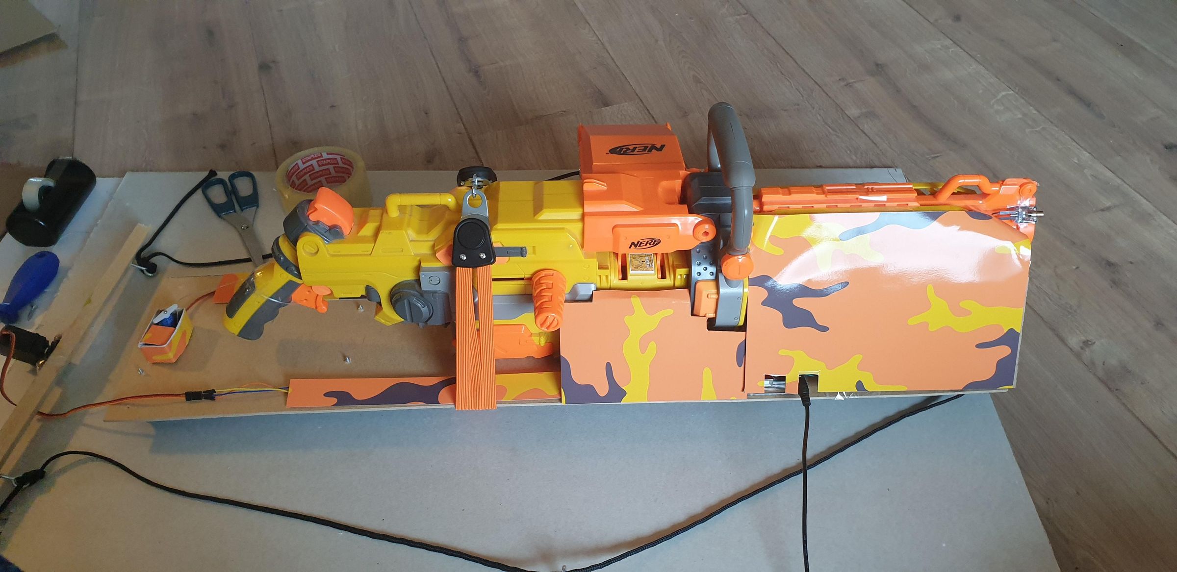 Automated NERF Turret : 12 Steps - Instructables