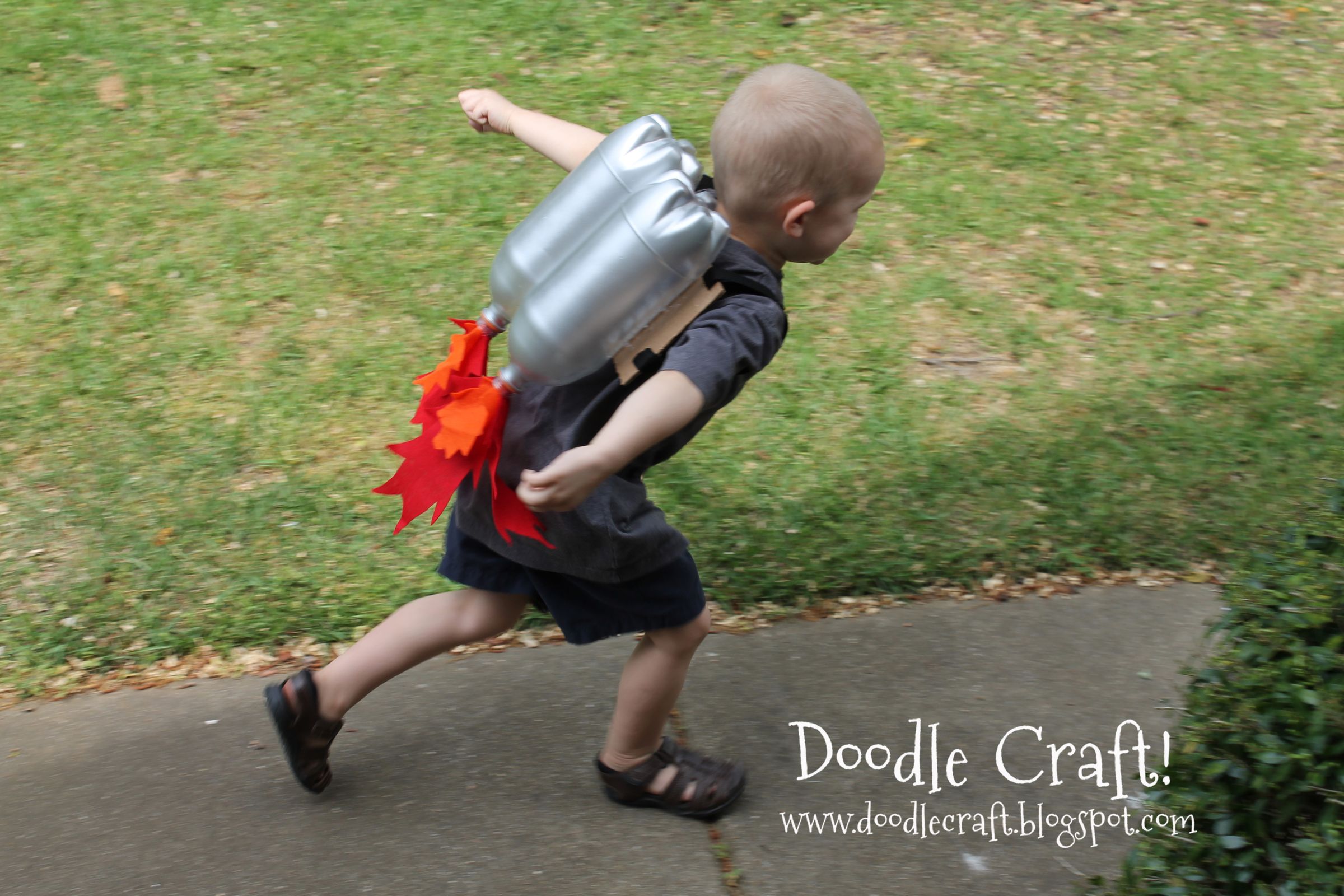 Kids Super Sci-Fi Rocket Fueled Jet Pack Made for Pennies! : 5 Steps ...