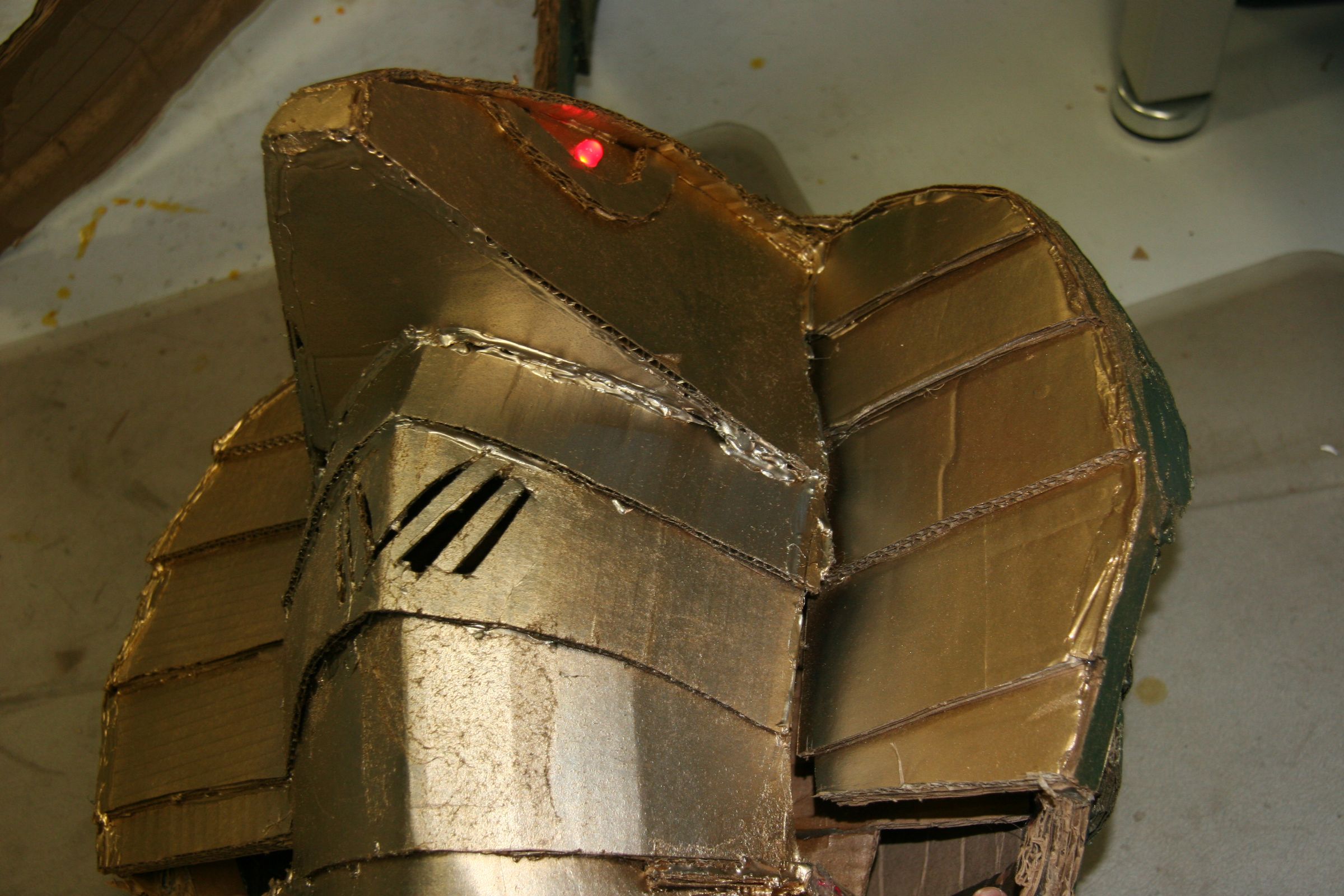 Cardboard Jaffa Serpent Gaurd Costume : 7 Steps - Instructables