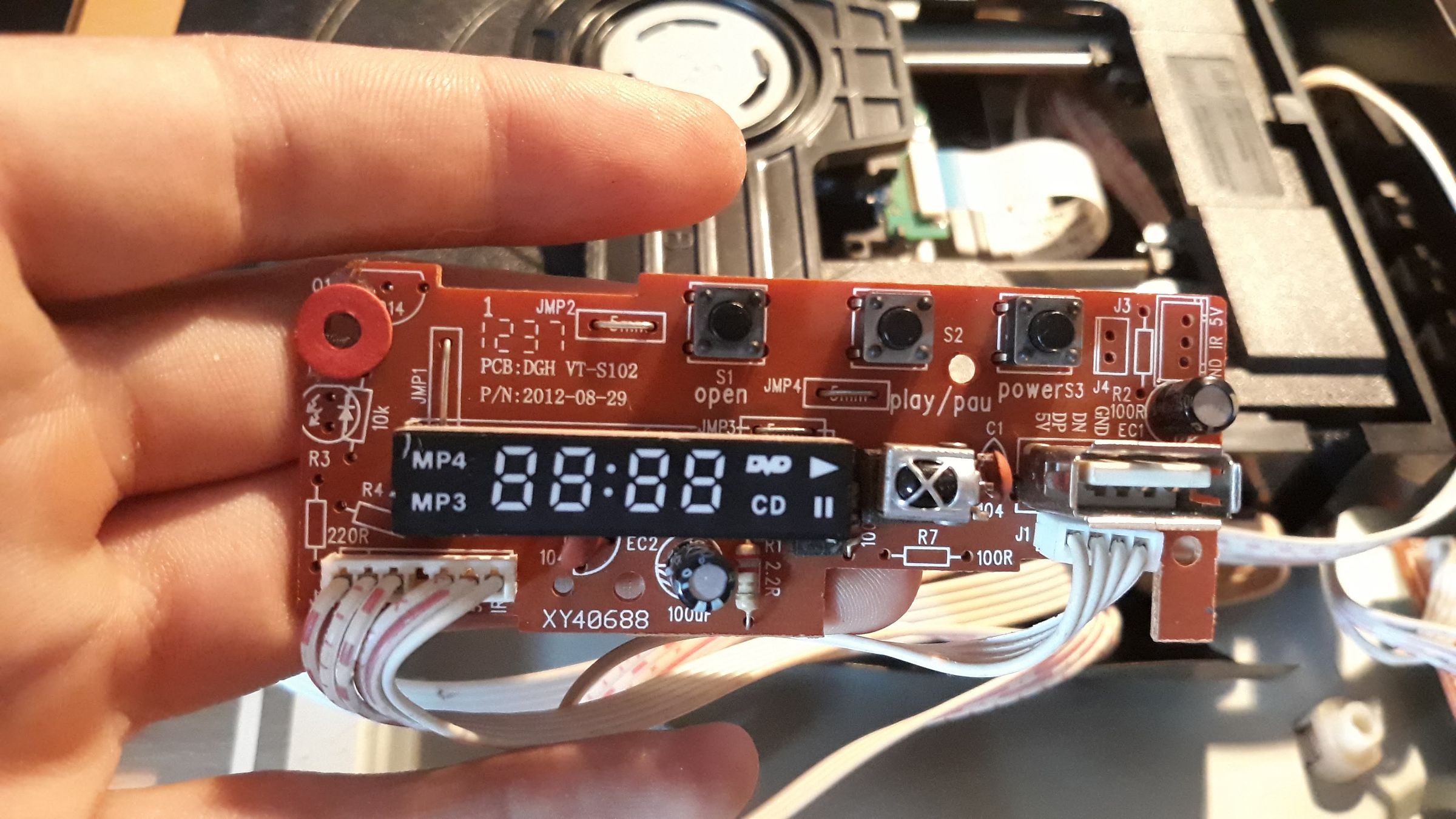 DVD Player: Explaining Parts and What Is Worth Salvaging : 9 Steps ...
