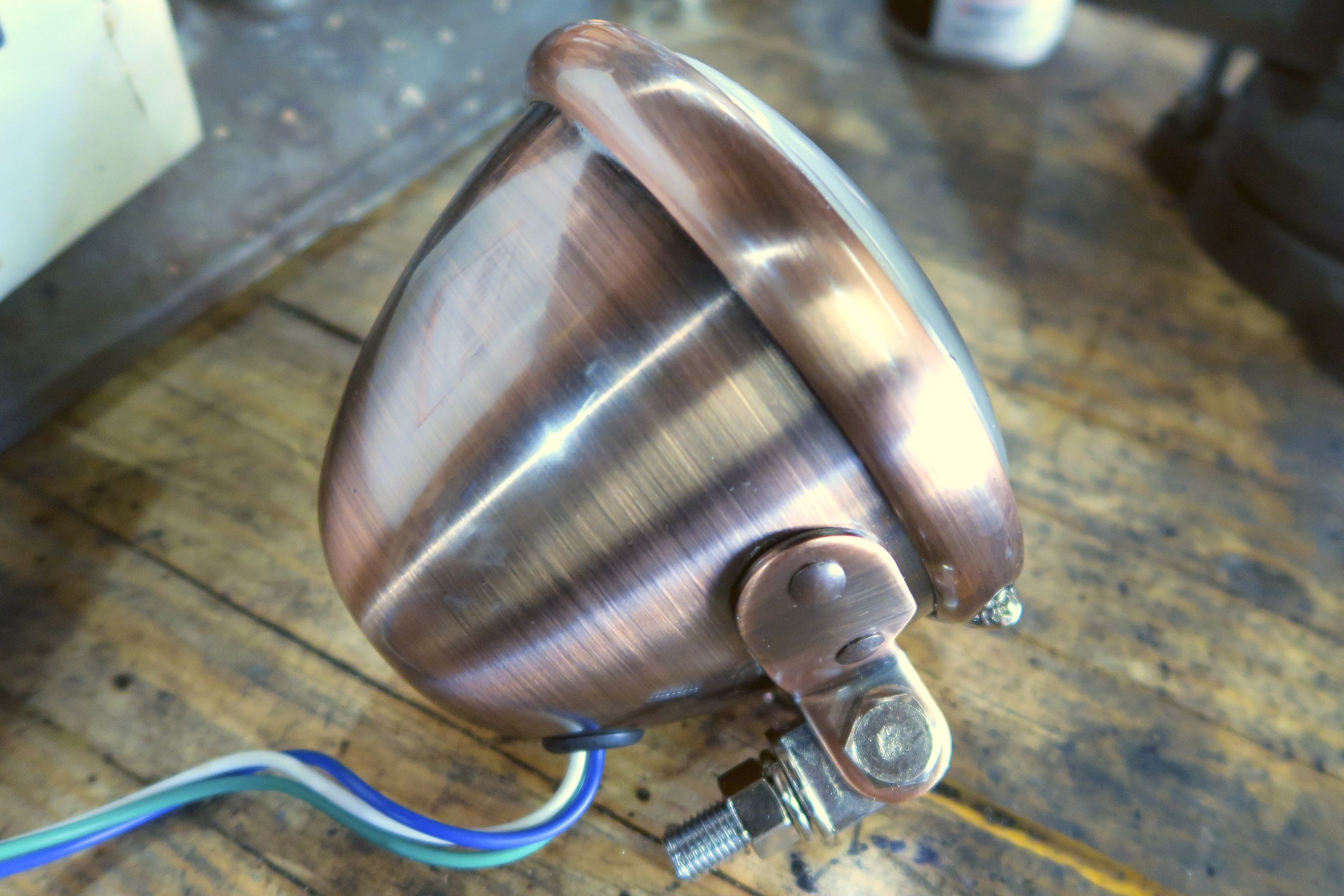 Distressed Motorcycle Headlight : 4 Steps (with Pictures) - Instructables