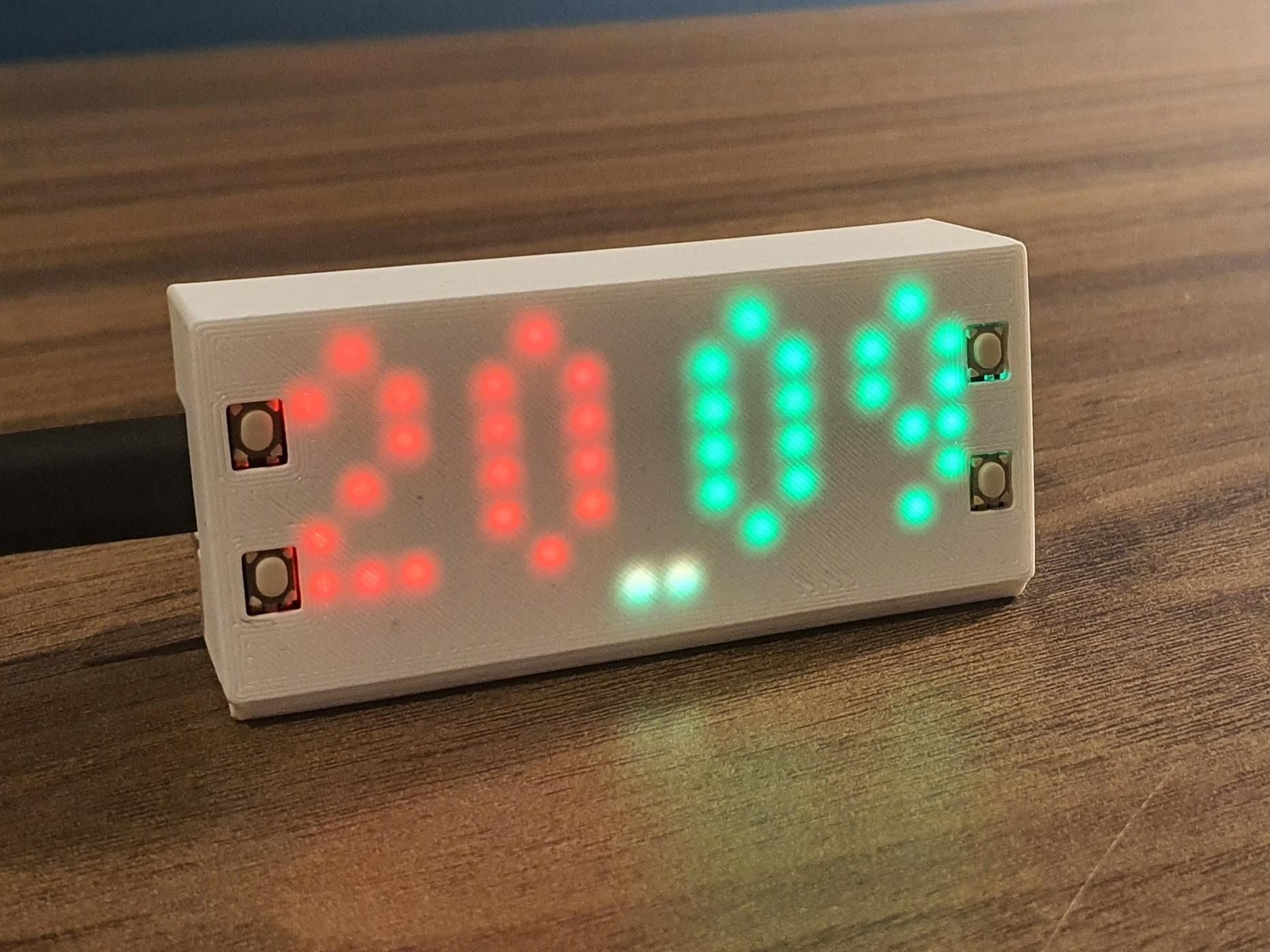 Pico Unicorn Mini Desk Clock : 5 Steps - Instructables