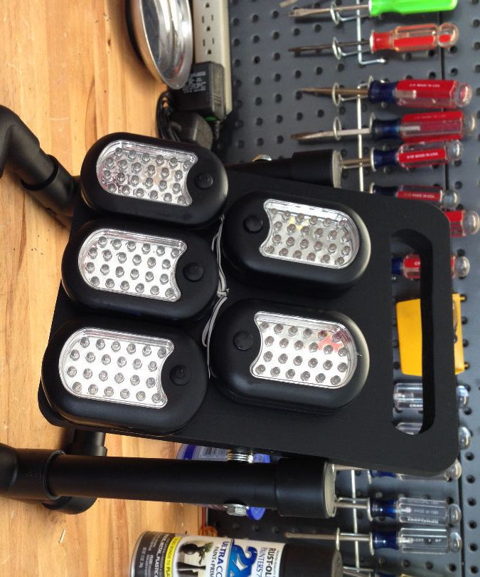 Make a 120 LED Work Light : 7 Steps (with Pictures) - Instructables