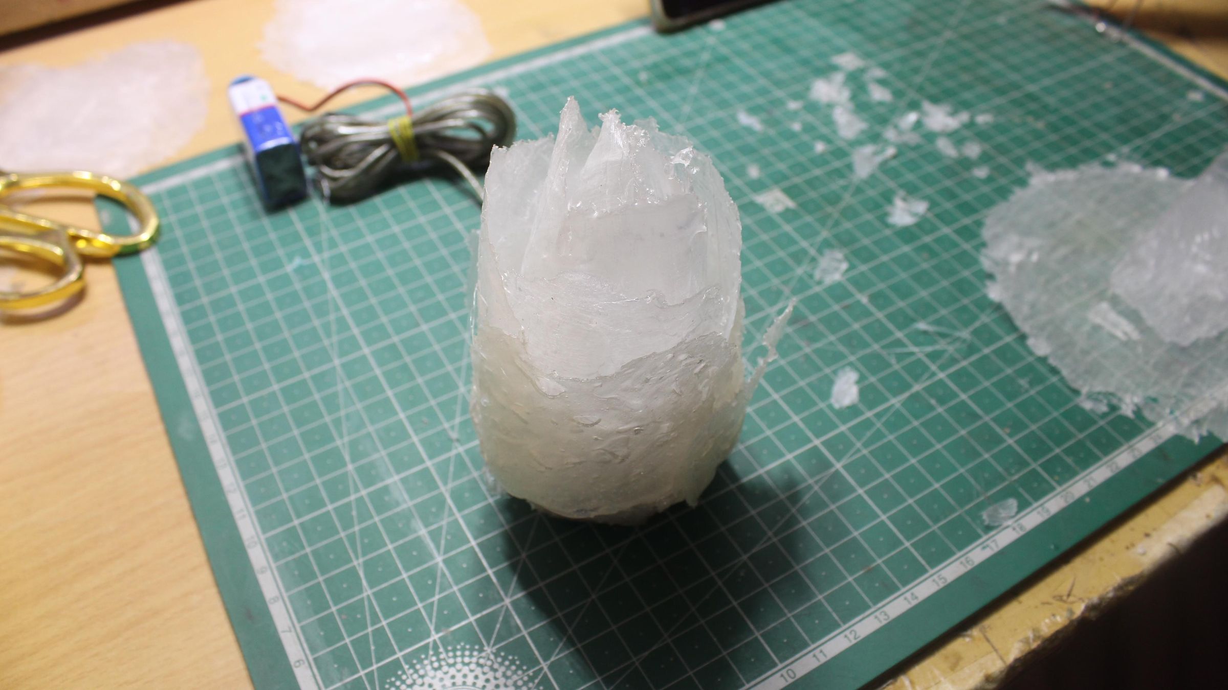 DIY Blue Fireball Using Hot Glue : 11 Steps (with Pictures) - Instructables