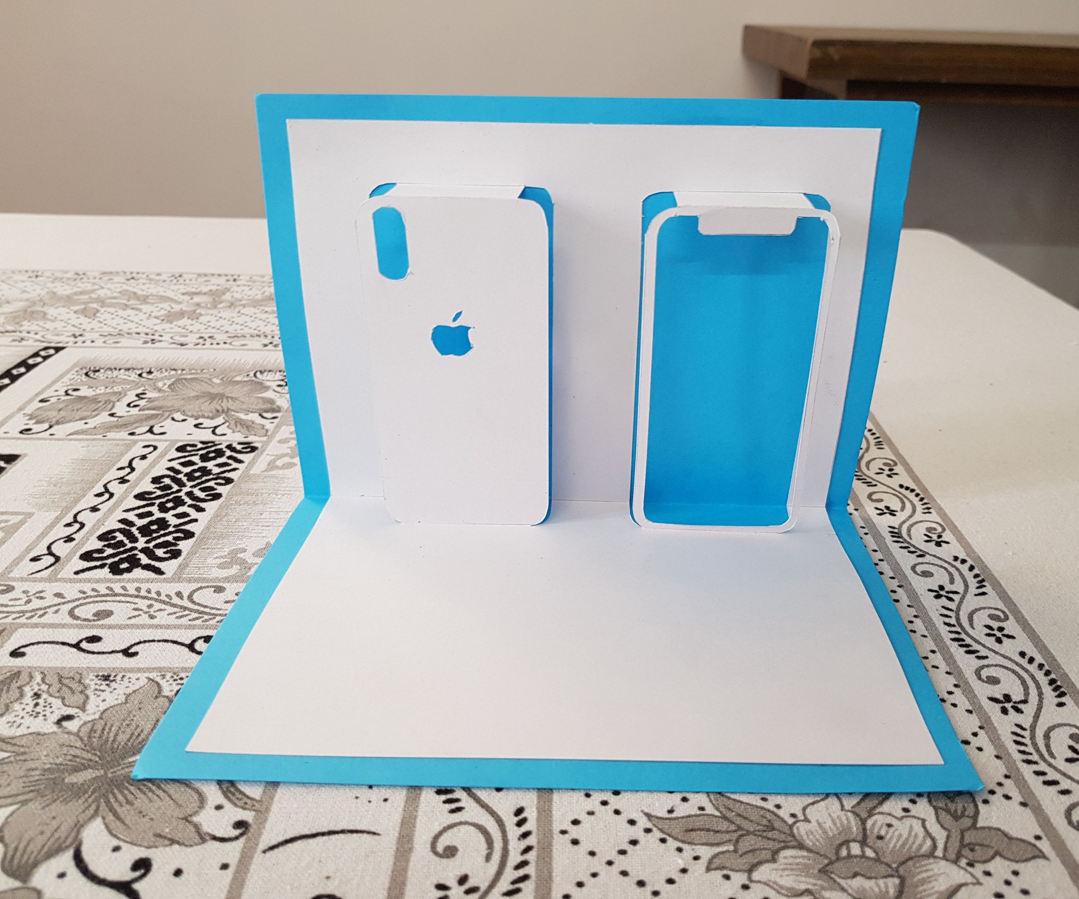 IPhone X Pop-up Greeting Card : 4 Steps - Instructables