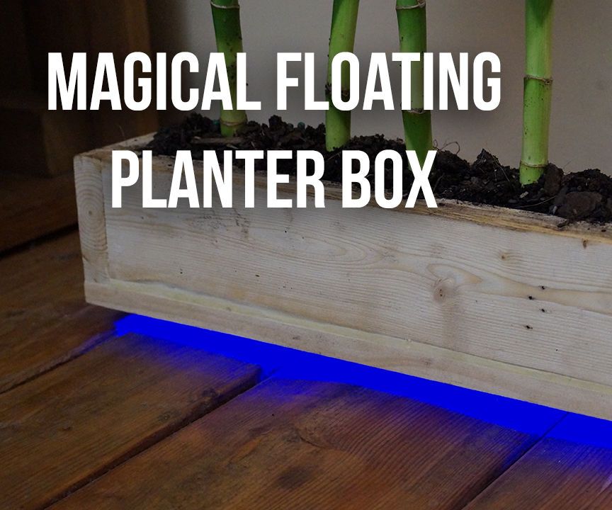 Magical Floating Planter Box : 6 Steps (with Pictures) - Instructables