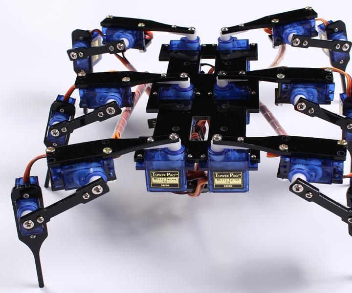 Hexapod4 Spider Robot Instruction Manual : 4 Steps - Instructables