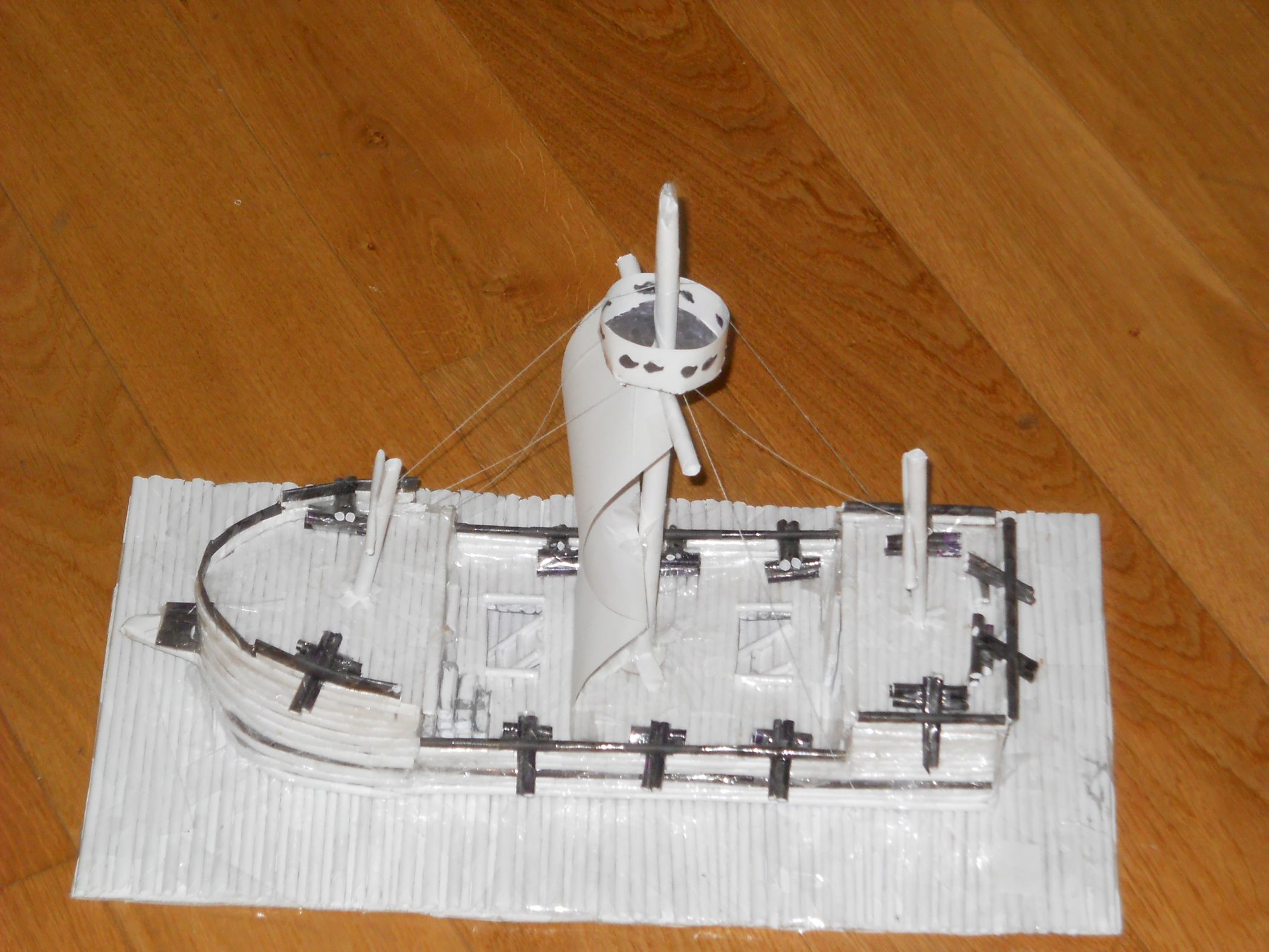 How to Make an Entire Ship Out of Paper : 8 Steps - Instructables