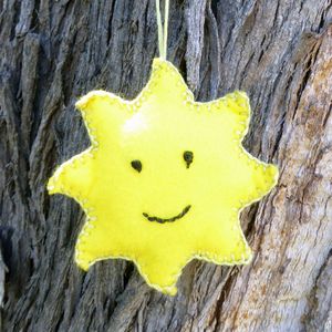 Felt Sun Ornament : 11 Steps (with Pictures) - Instructables