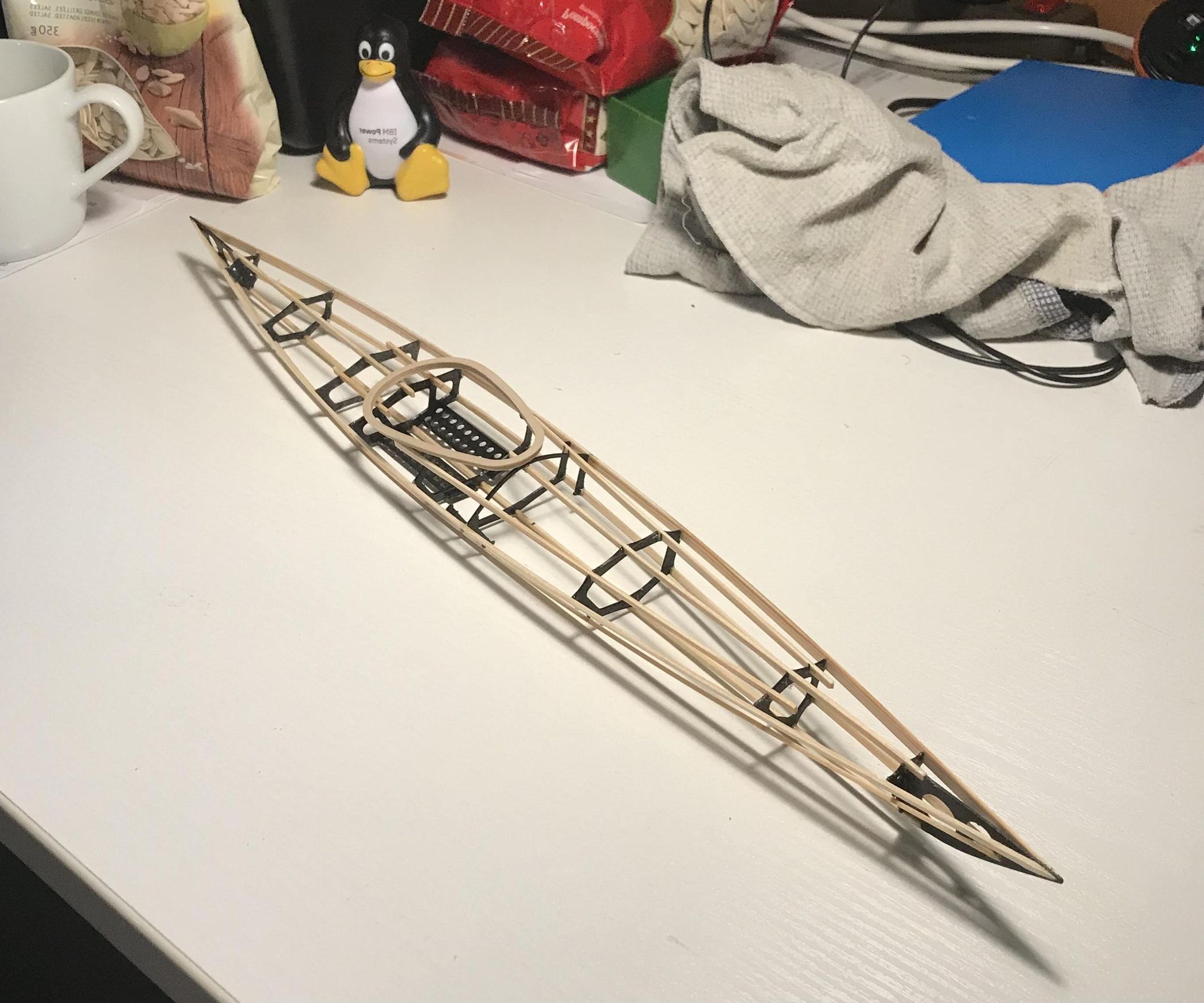 Fuselage Frame Kayak Model : 7 Steps - Instructables