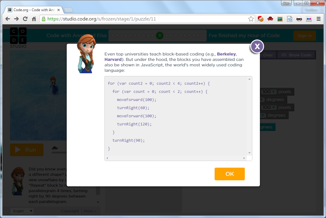 Using an Drawing Robot for Arduino With Hour of Code Tutorials : 3 ...