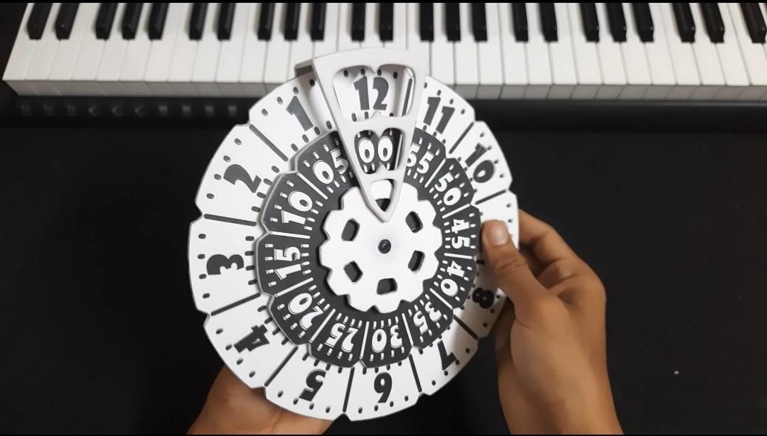 How to Make a Clock That Tells Time With a Twist...? : 8 Steps (with ...