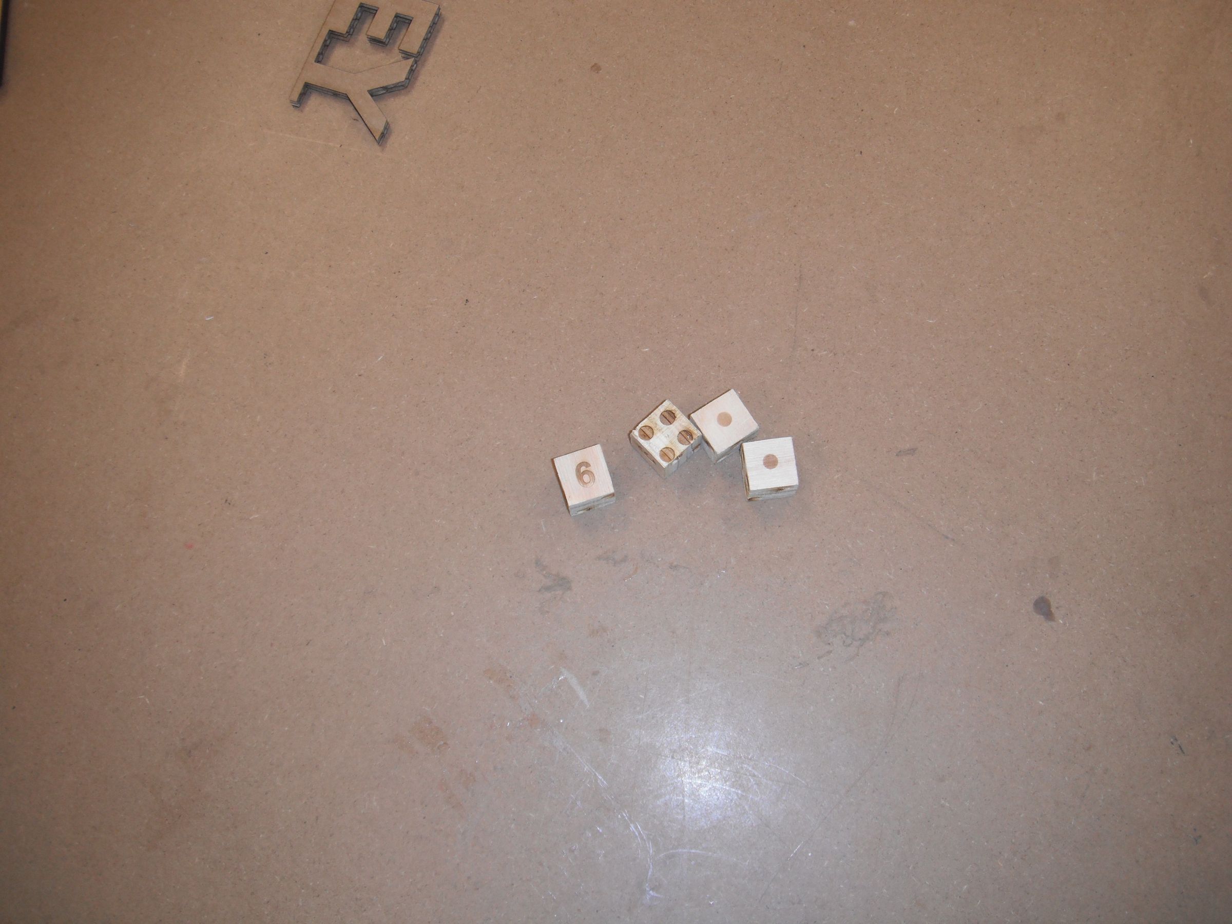 How I Made a Set of Four Dice. I Made It at Techshop Detroit! : 6 Steps ...