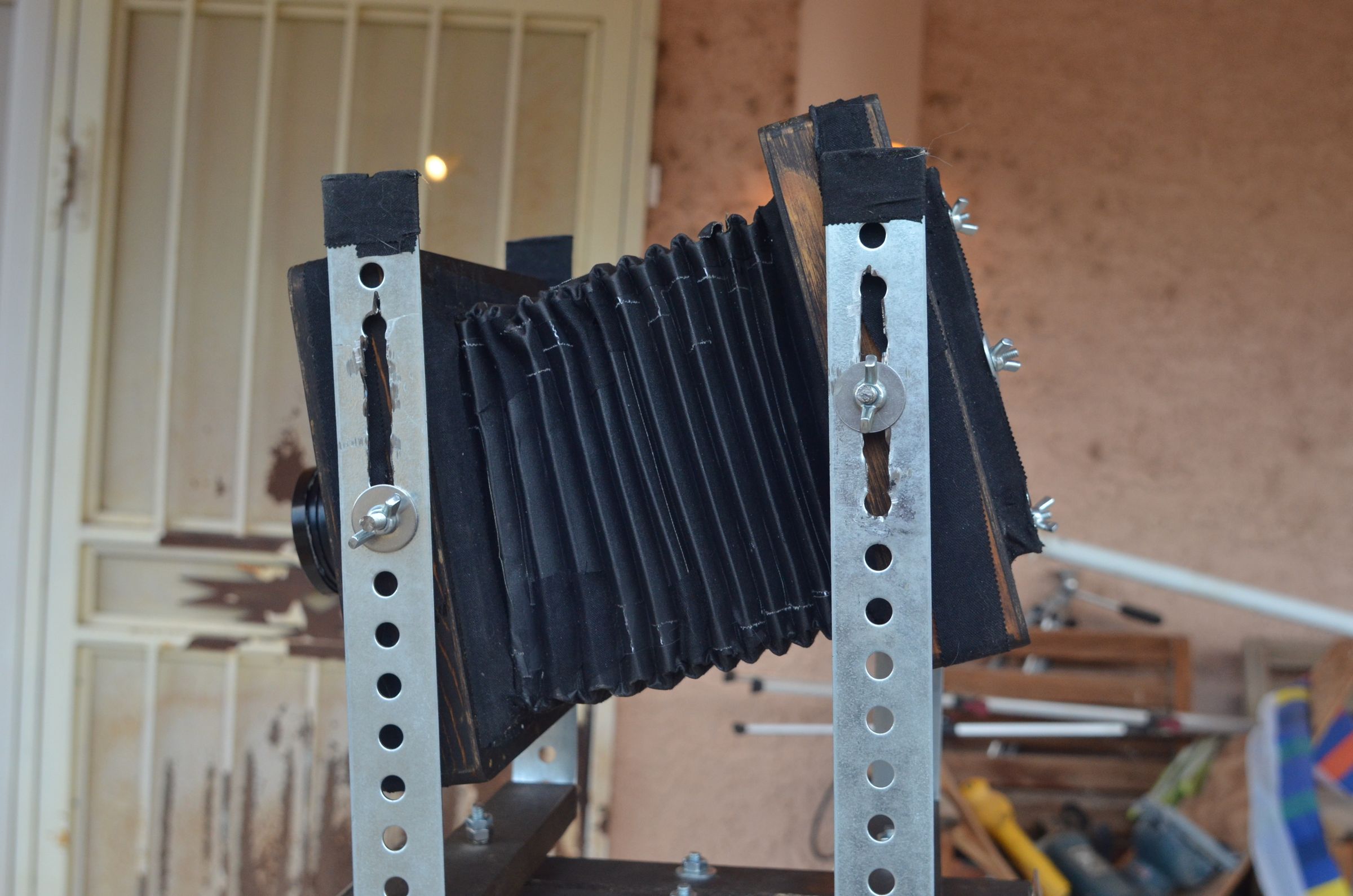 Low Cost Adjustable Rail 4x5 View Camera : 11 Steps (with Pictures ...