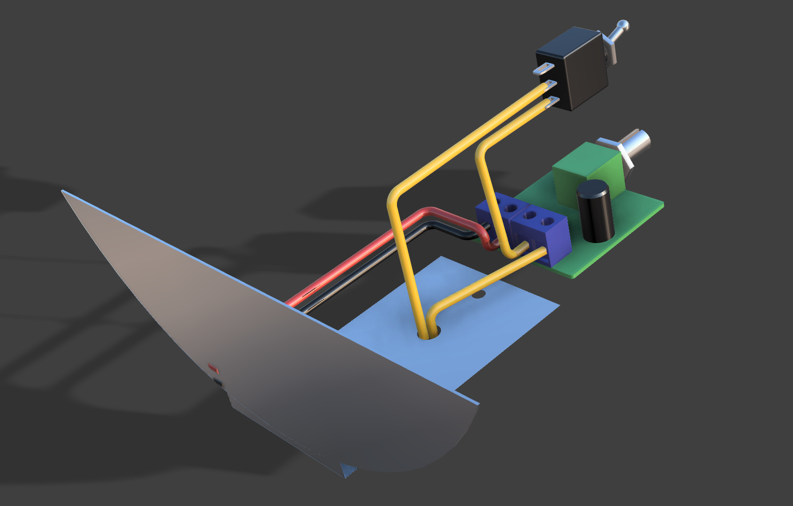 USB Desk Lamp - Dimmable - 3D Printed : 9 Steps (with Pictures ...