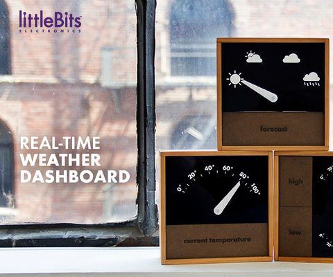 LittleBits Real-Time Weather Dashboard : 10 Steps (with Pictures ...