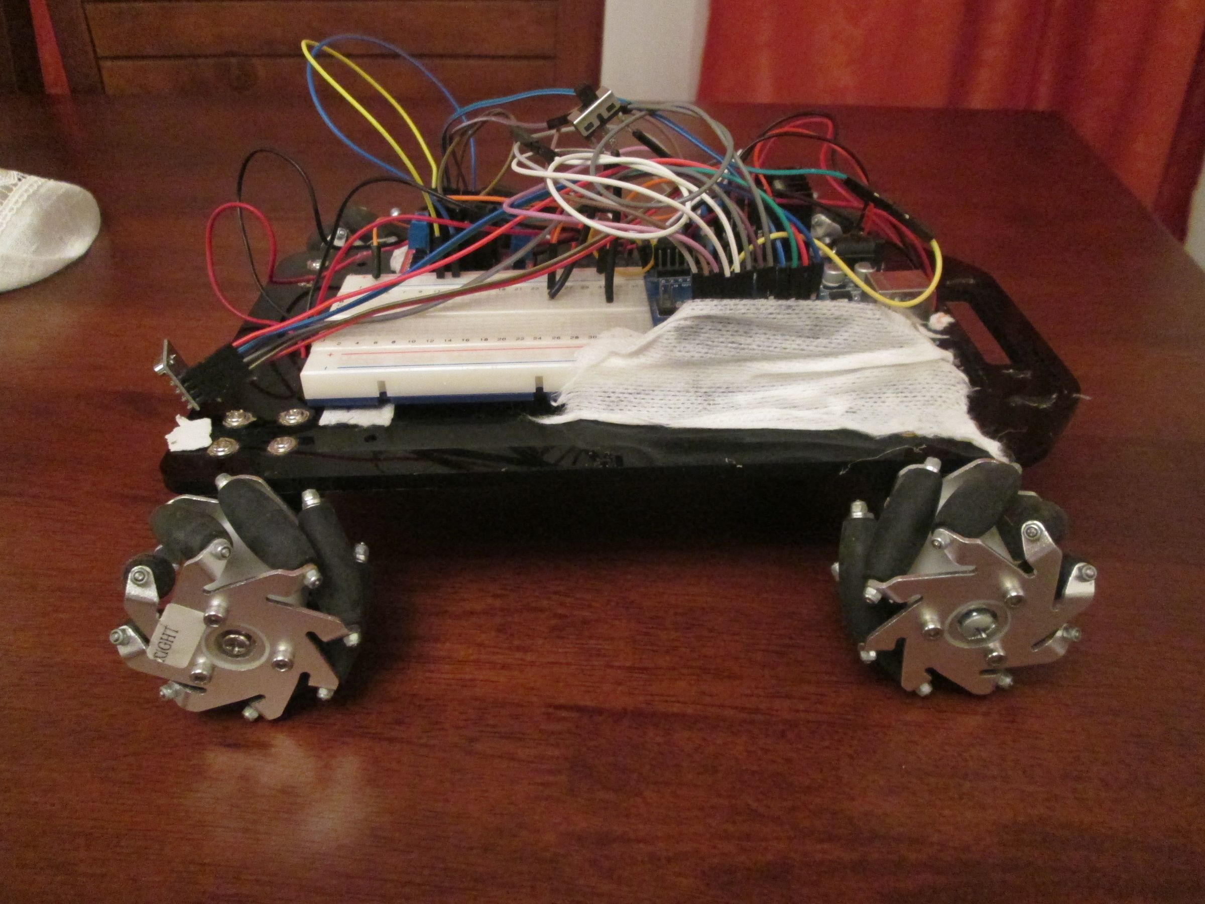 RC Rover Controlled by Gestures Motions & Joyestick : 8 Steps ...