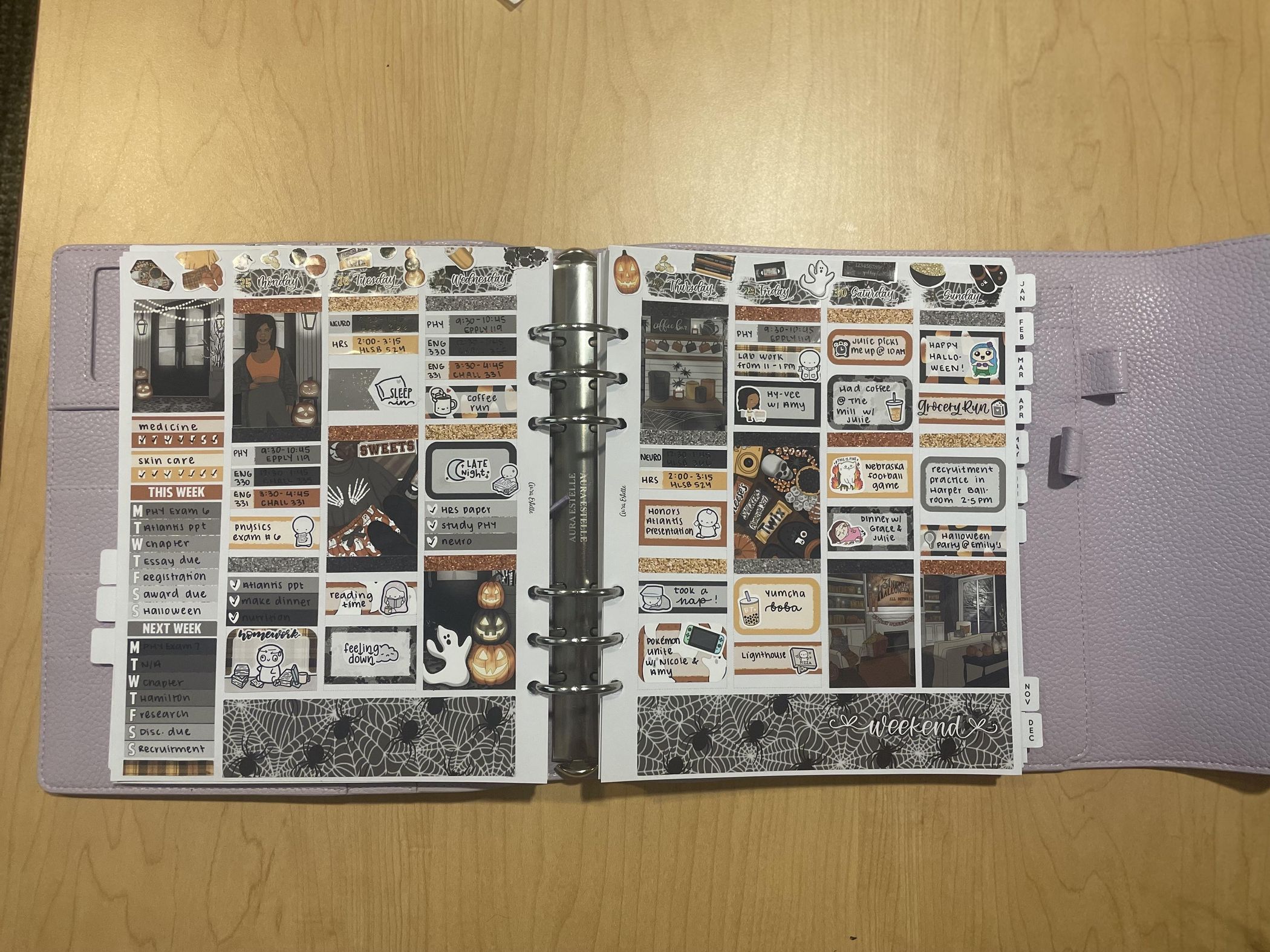 Weekly Vertical Planner Layout Using Stickers : 4 Steps - Instructables