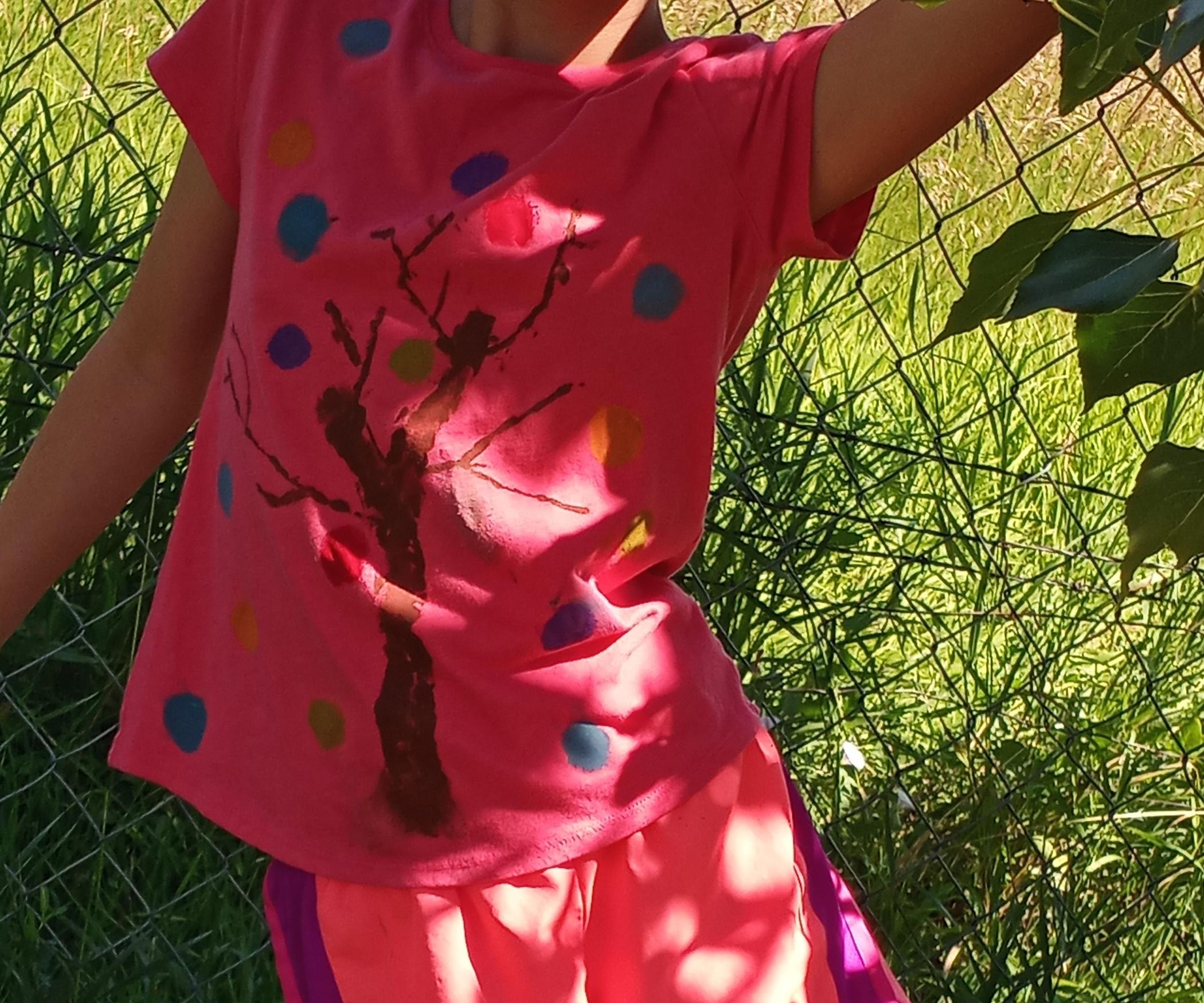 Sticks and Bouncy Balls Used to Decorate a Shirt : 6 Steps - Instructables