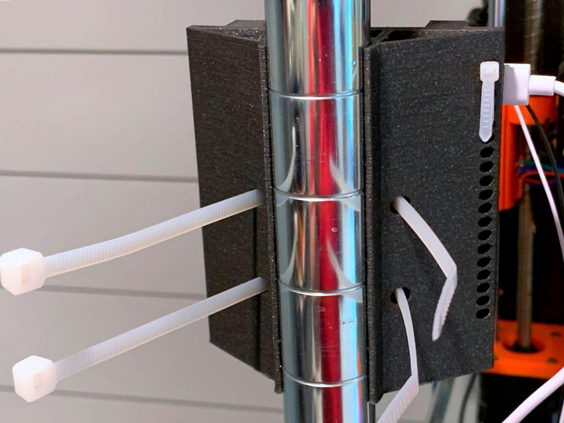 A Simple Din Rail Mount for a Wire Shelf : 6 Steps (with Pictures ...