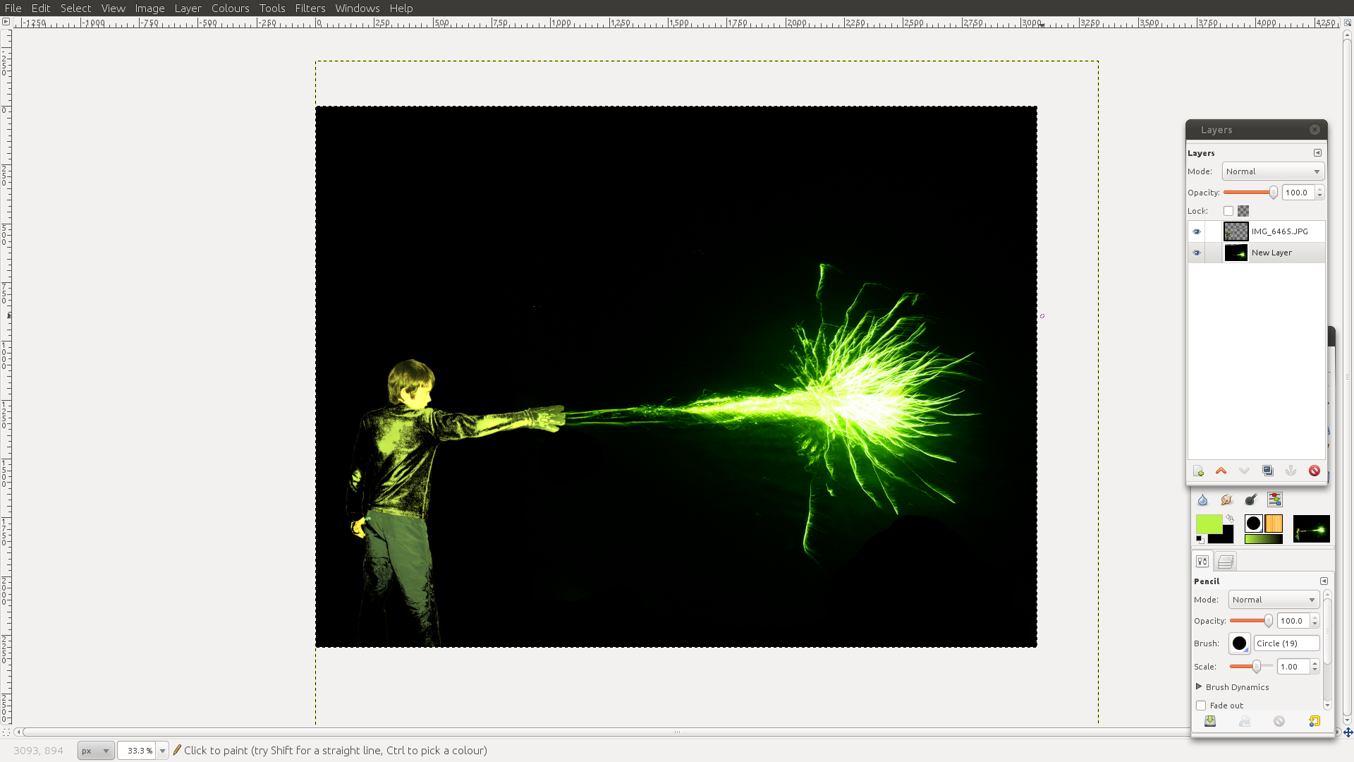 Make a Light Explosion With Gimp or Photoshop : 9 Steps - Instructables
