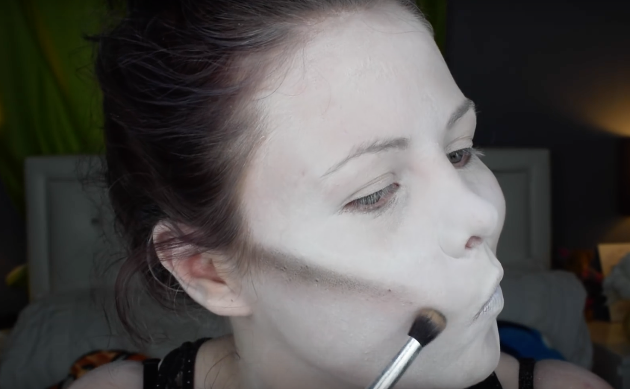Dead Widow Halloween Makeup Tutorial : 8 Steps (with Pictures ...