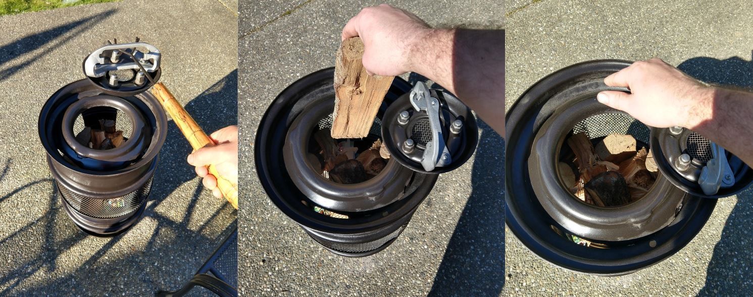 Upcycle Old Steel Wheels Into a Fire Pit : 7 Steps (with Pictures ...