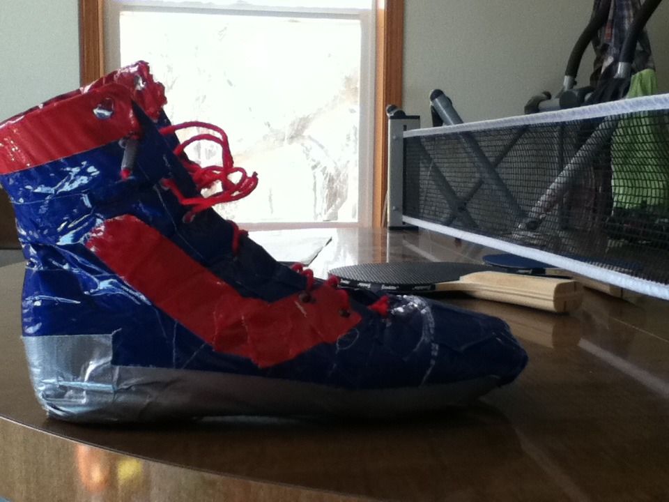 Duct Tape High Tops : 5 Steps - Instructables