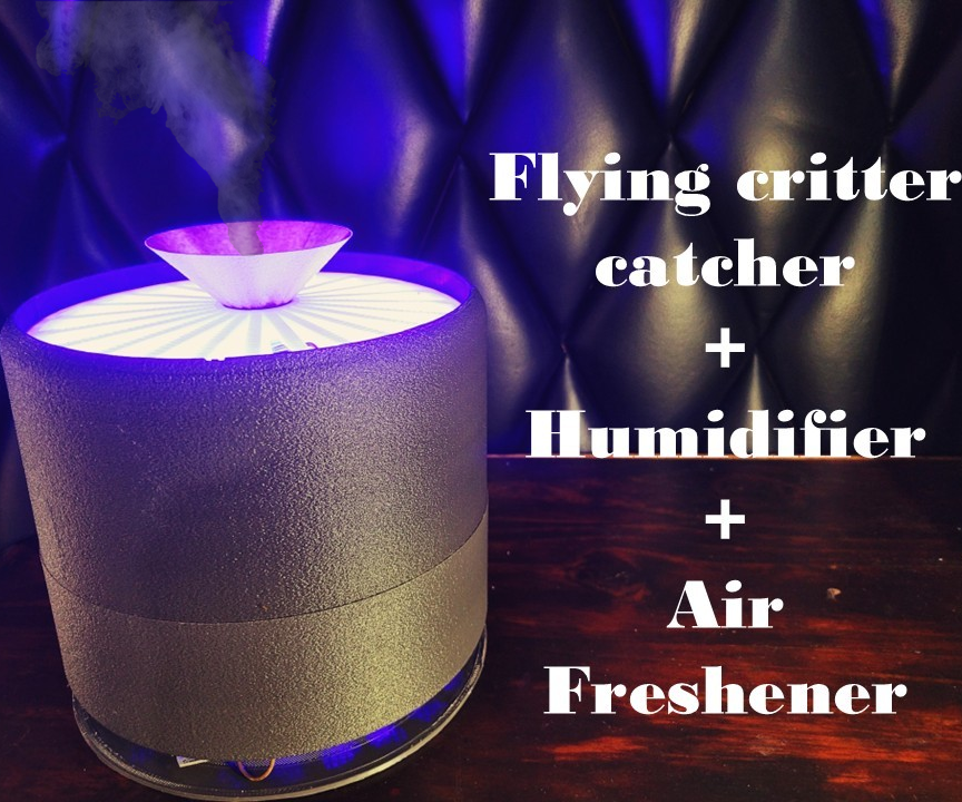 DIY All in One Flying Critter Catcher and Humidifier/Air Freshener : 6 ...