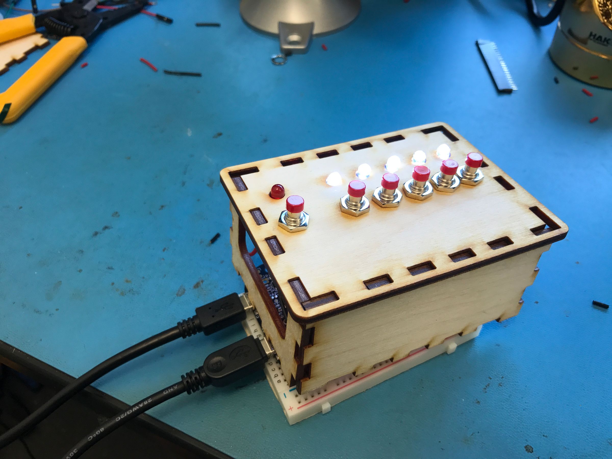 Minimal Keyboard: Binary Text Entry Device : 8 Steps (with Pictures ...