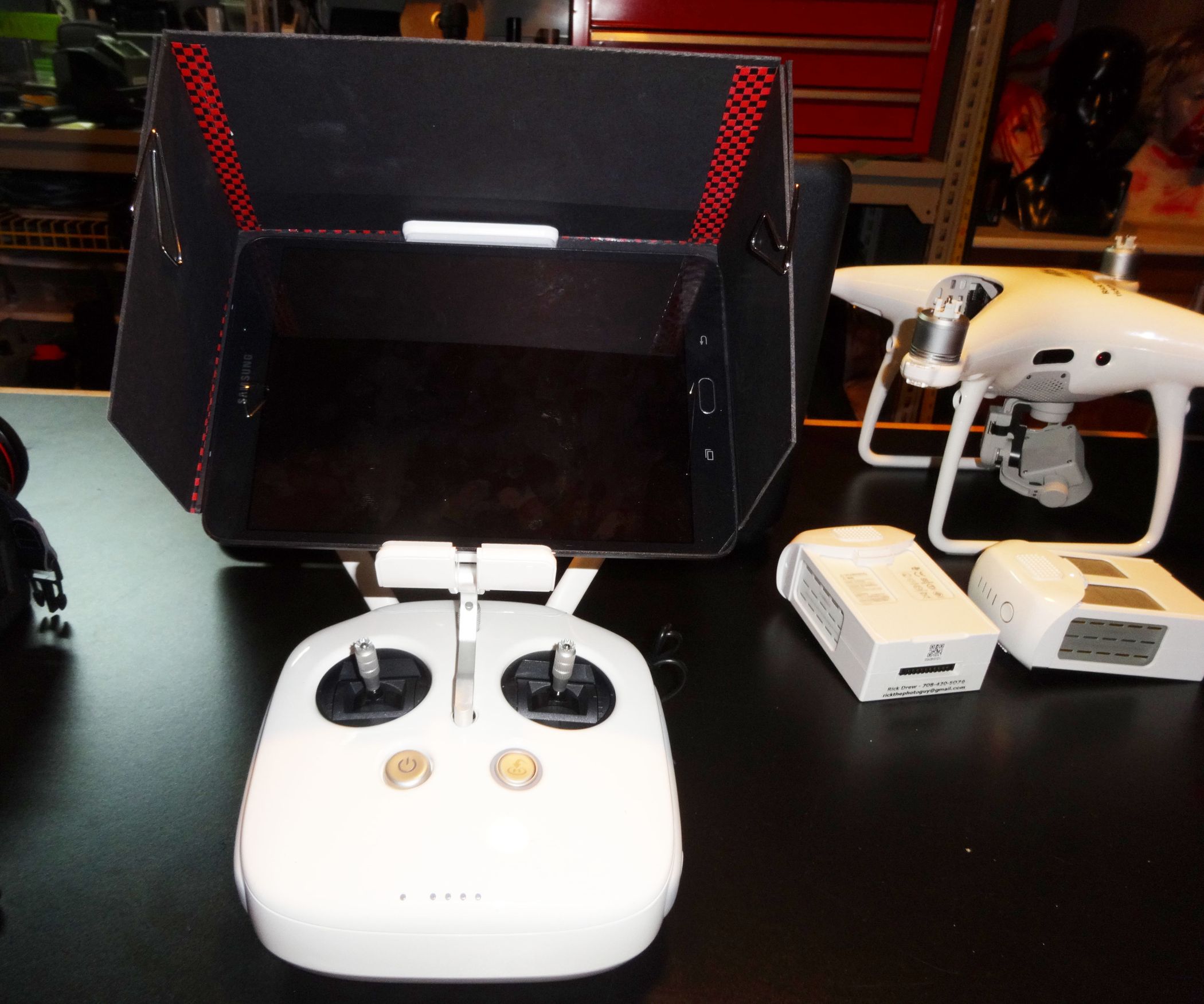 Tablet Sun Shield for Drone Remote - Updated! : 8 Steps (with Pictures ...