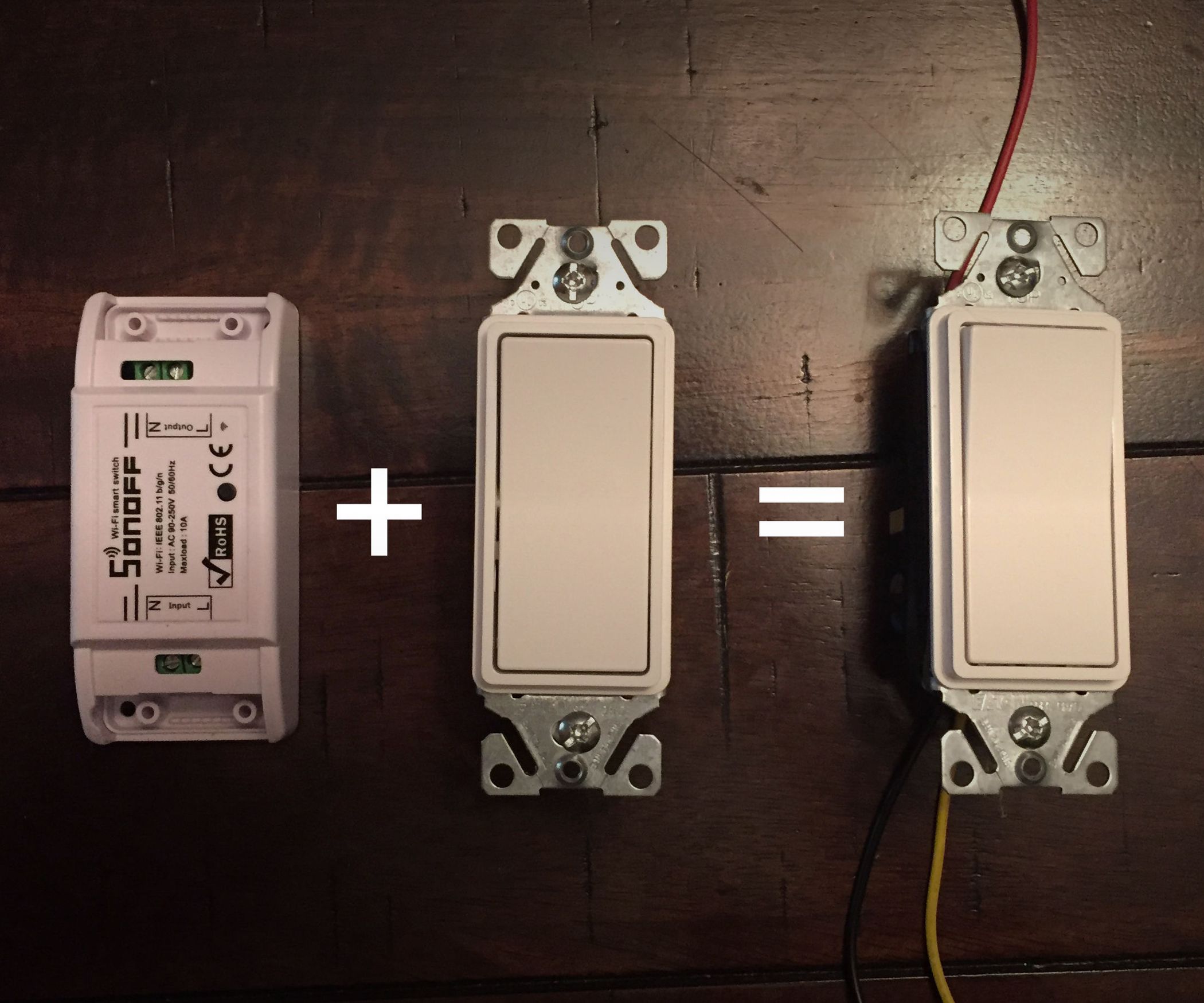 DIY Hybrid Sonoff Smart Switch for $10 : 9 Steps (with Pictures ...