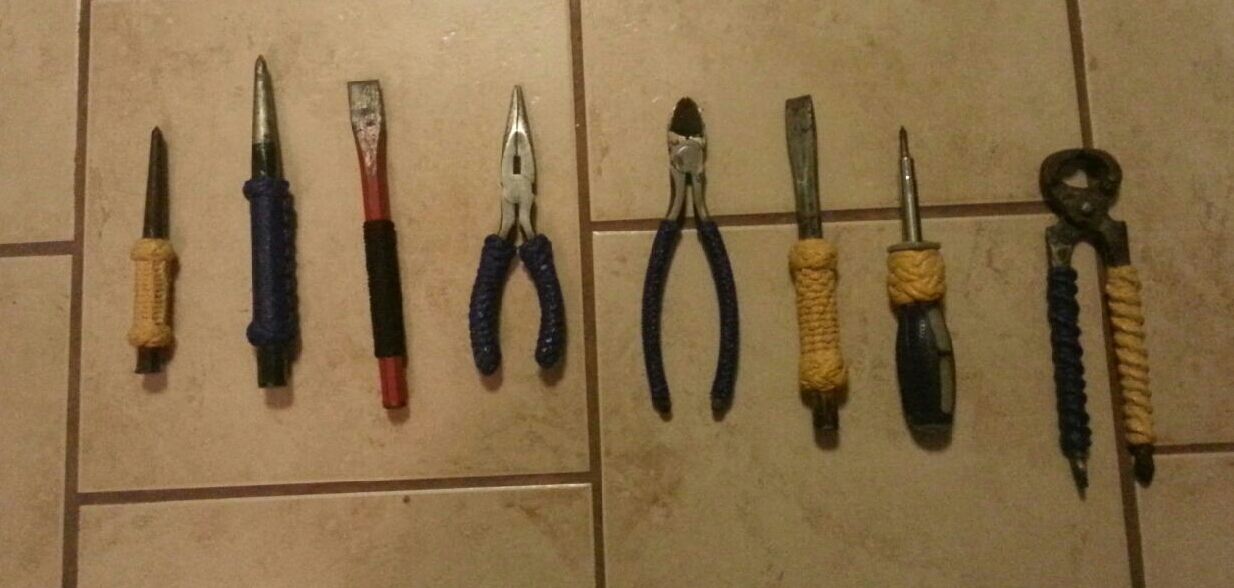 Rope Handles on My Tools : 11 Steps - Instructables