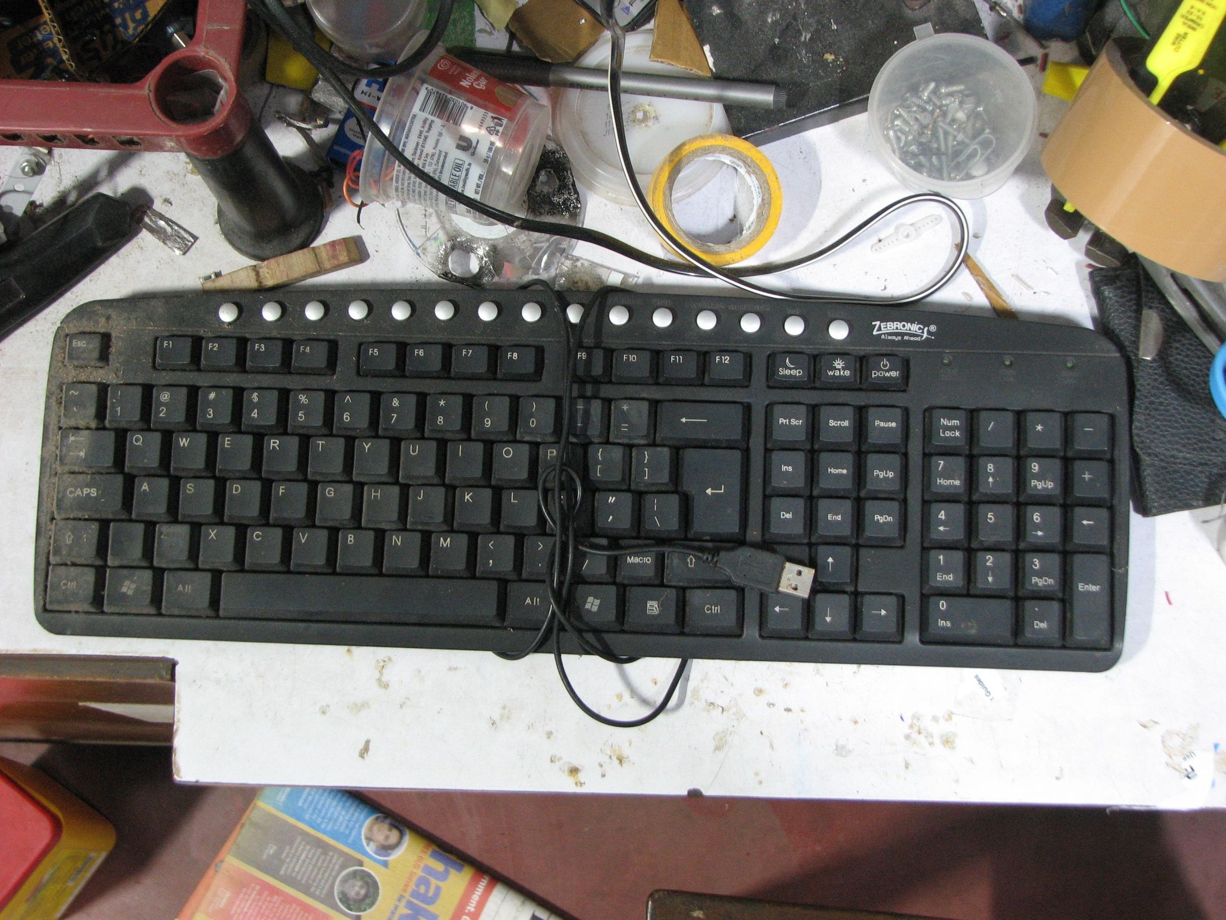 Restoring a Old Broken Keyboard(How to Restore Old Electronics DIY ...