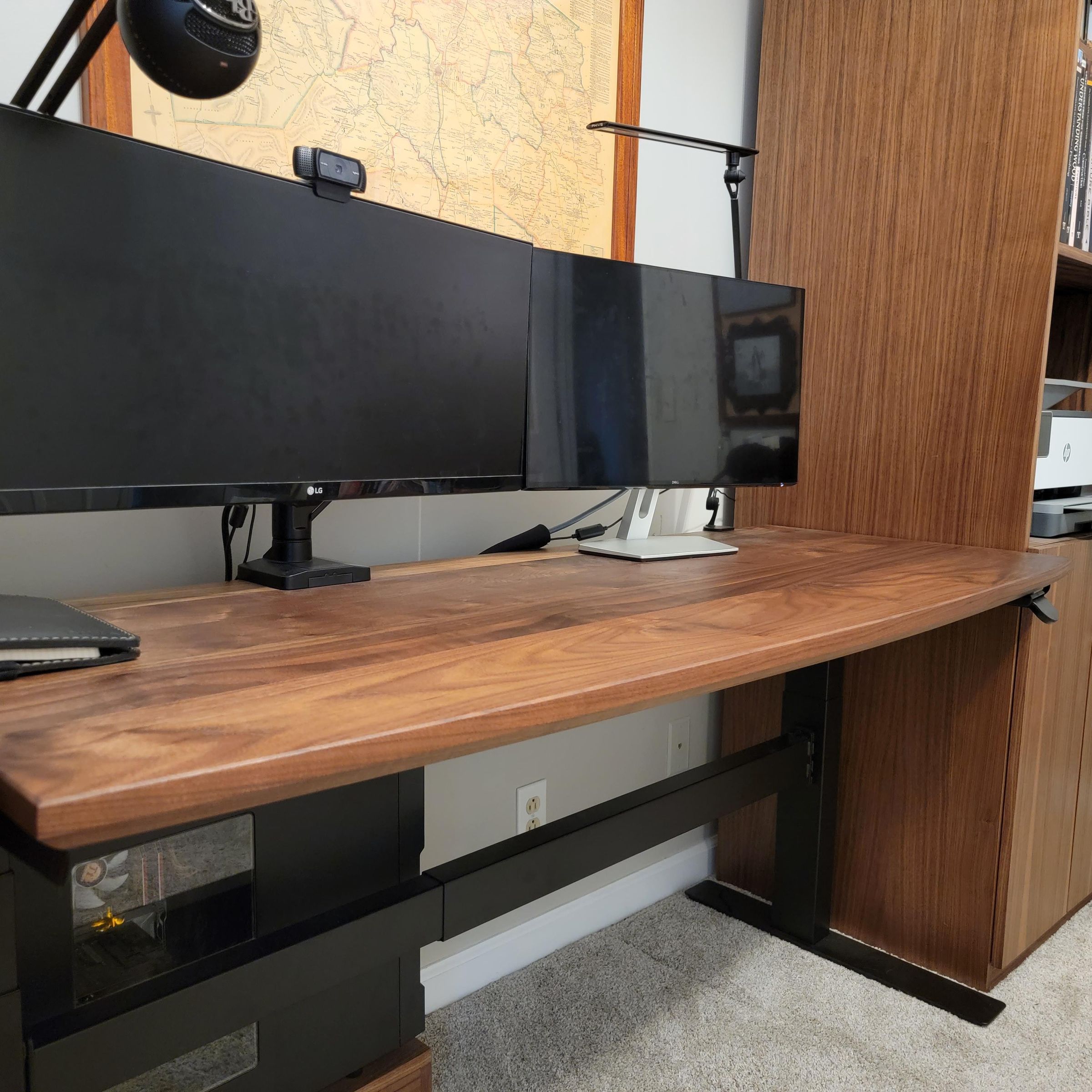 Creating a Custom Desk Top With Hidden Phone Charger : 12 Steps (with ...