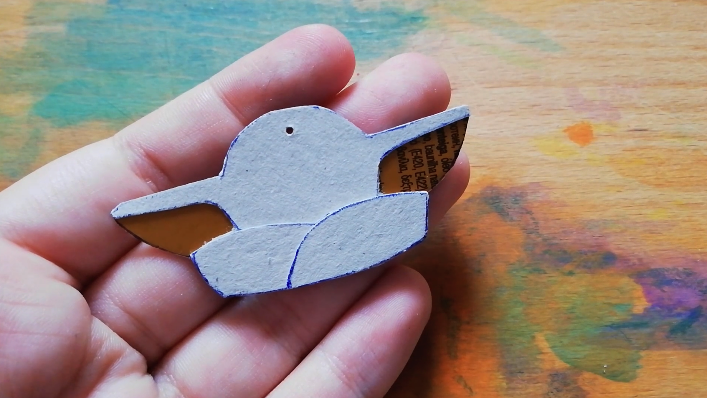 Baby Yoda Cardboard Keychain : 6 Steps (with Pictures) - Instructables