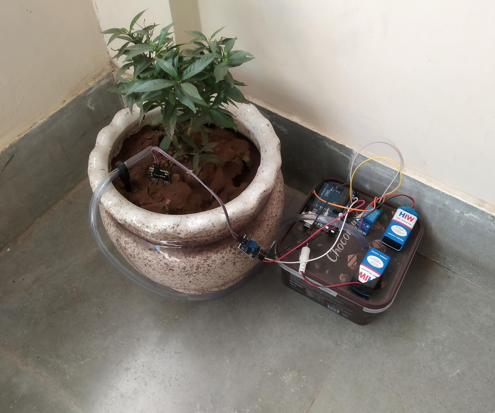 Self Watering Pot : 3 Steps - Instructables