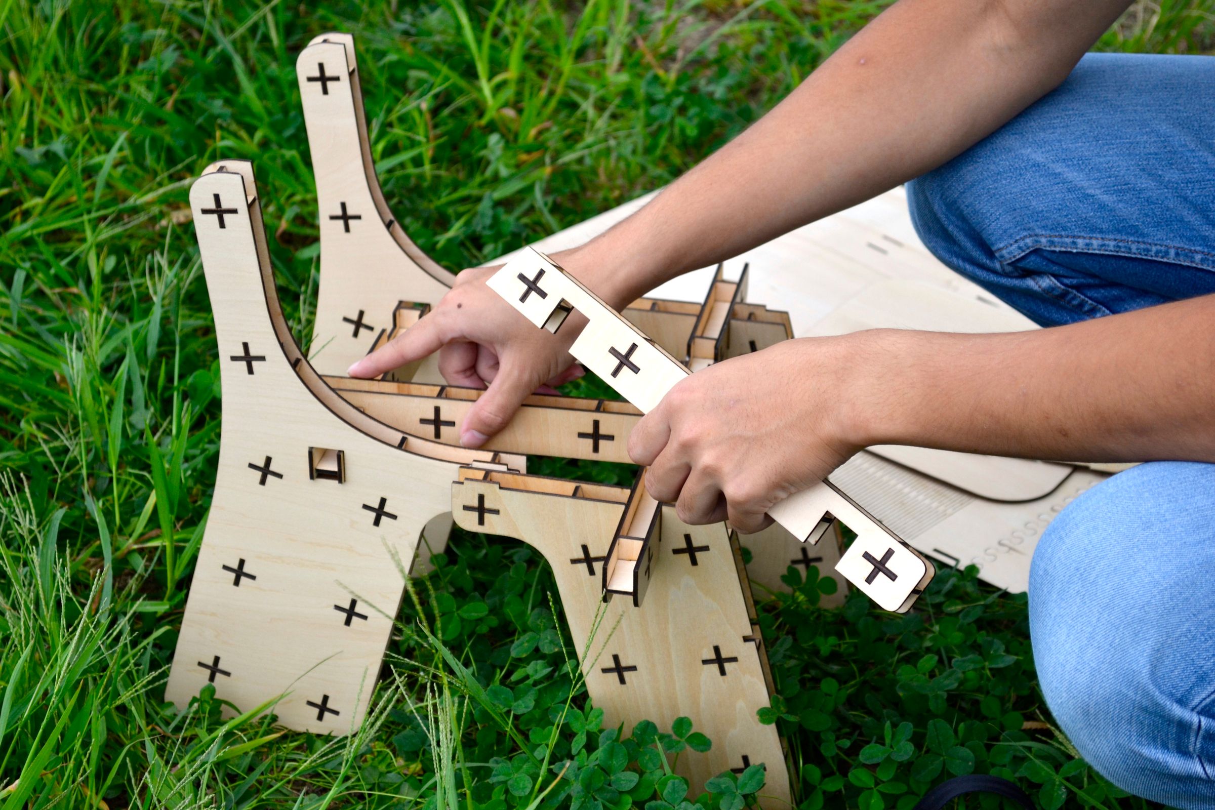 Laser Cut Portable Chair - Plus Chair : 4 Steps (with Pictures ...
