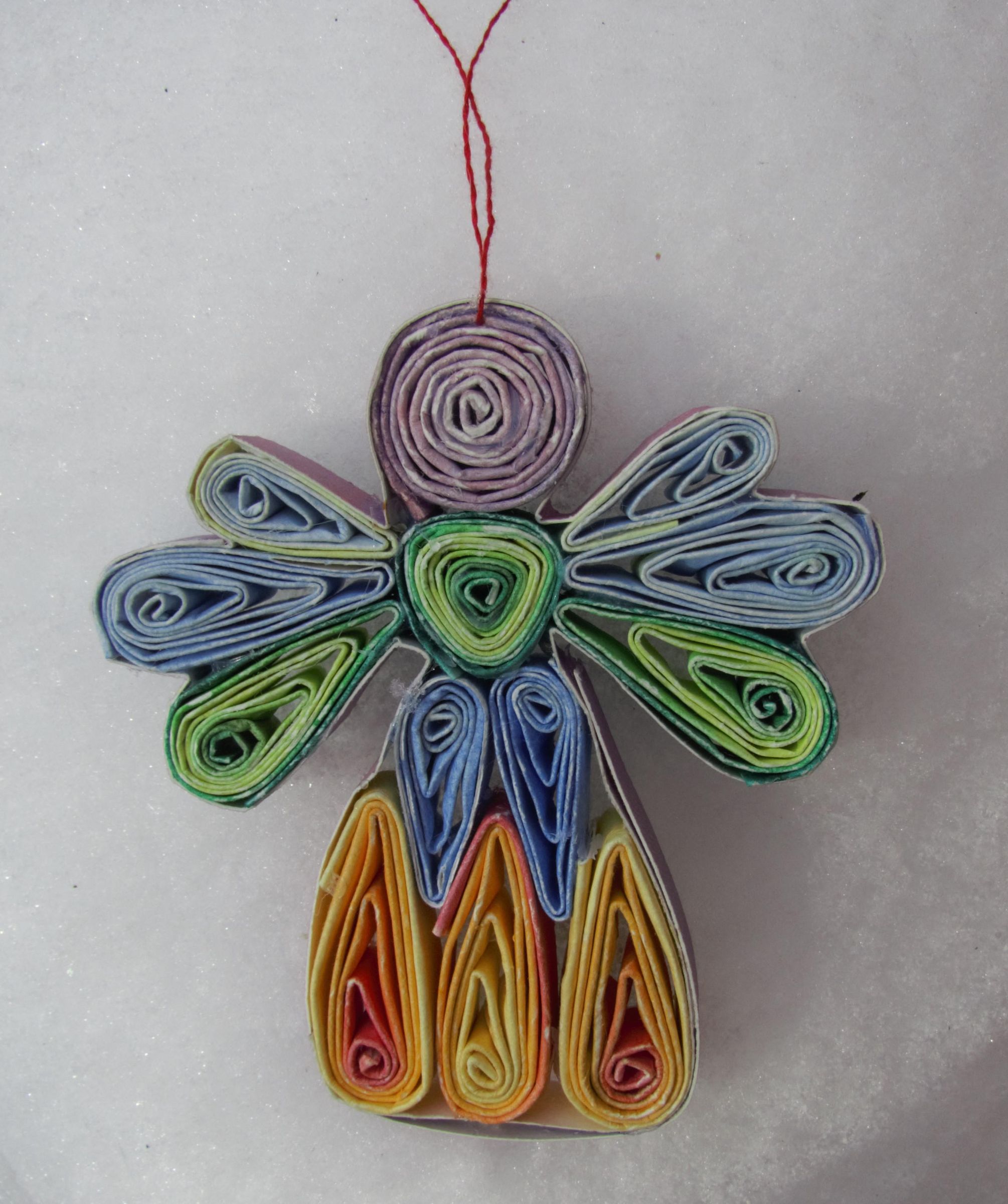 Finger Quilled Paper Angel : 5 Steps (with Pictures) - Instructables